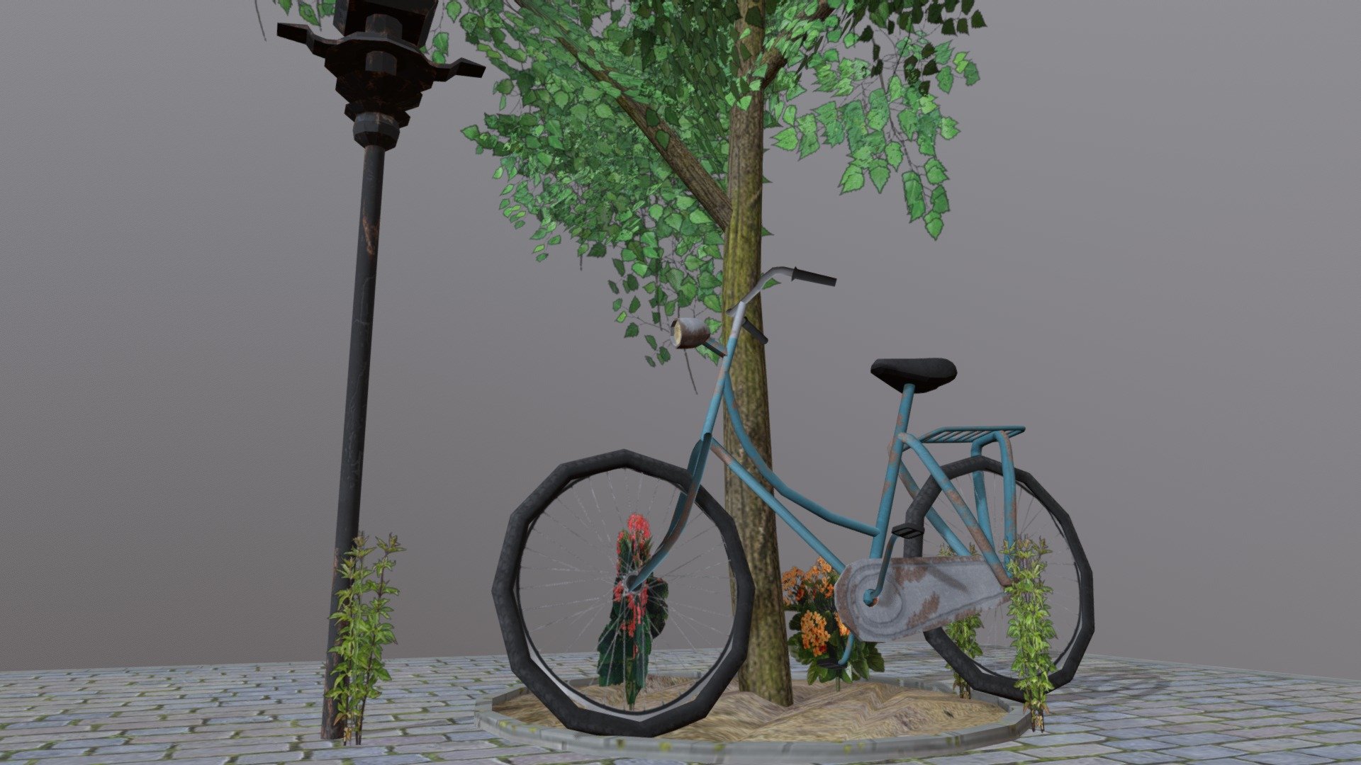 Fiets - 3D model by hanameyoko (@jaike.kuhmayer) [cd3a03a] - Sketchfab