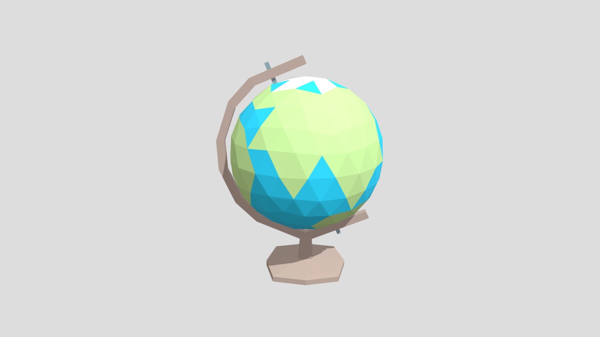 Globe from Poly by Google - 3D model by IronEqual (@ie-niels) [cd3a064 ...