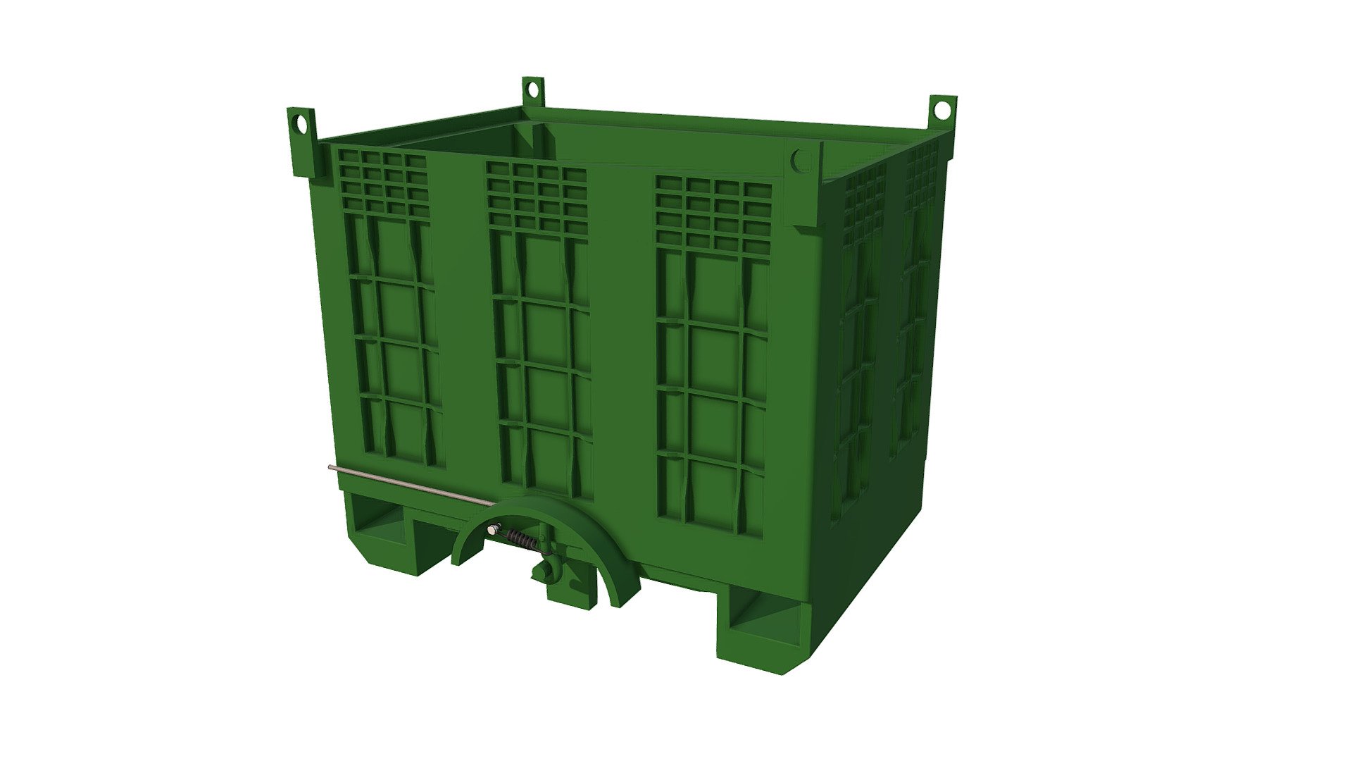 garbage container - Download Free 3D model by Kosmosoff [cd3b3ab ...