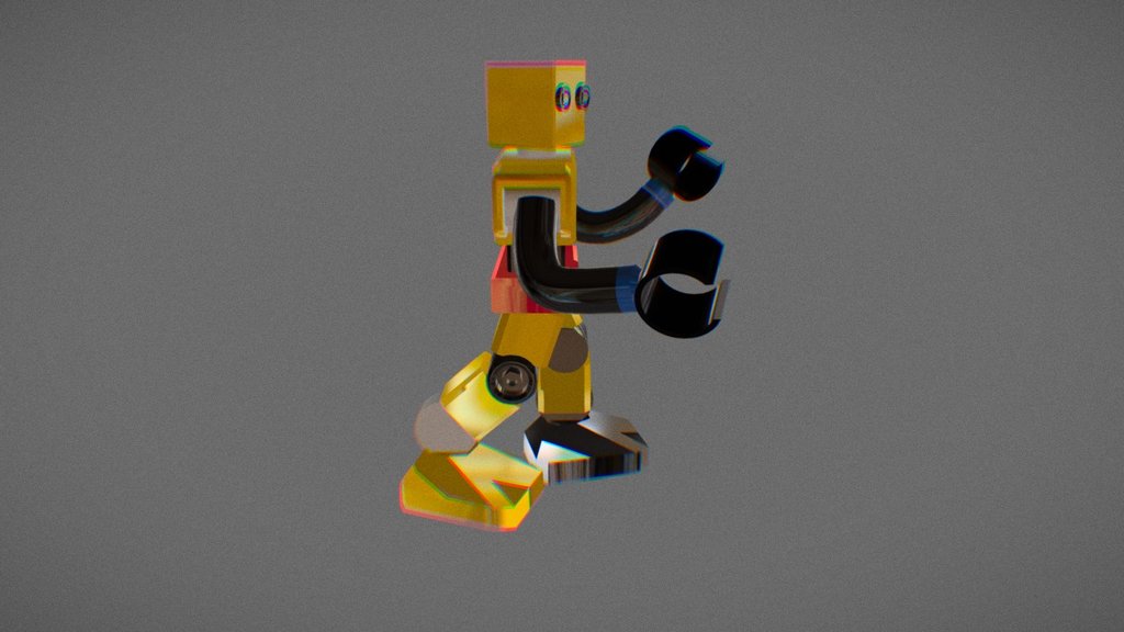 TEST ROBOT - Download Free 3D model by fraxtal [cd3b7e7] - Sketchfab