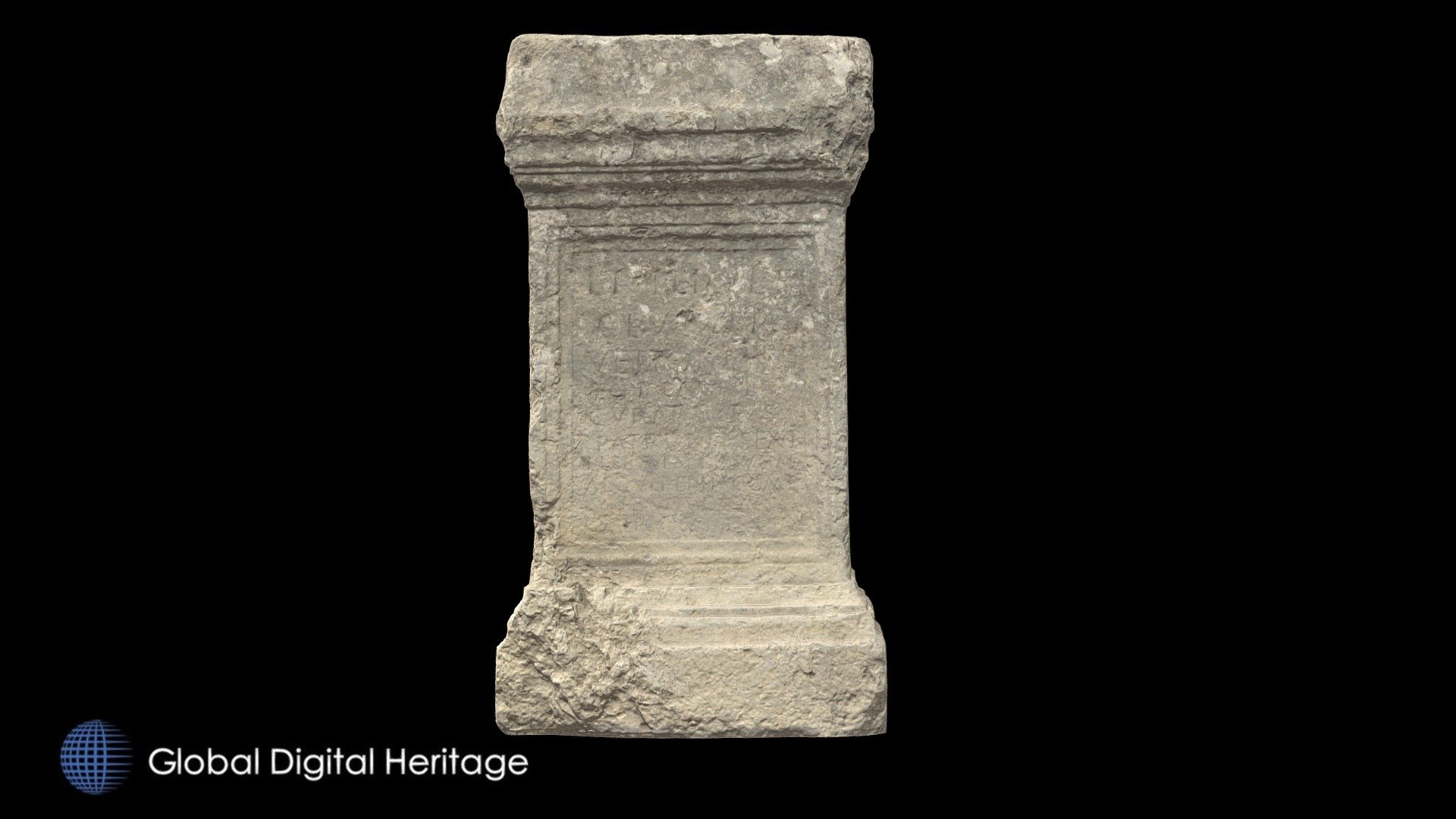 Travertine Stone Plinth - Download Free 3D model by Global Digital ...