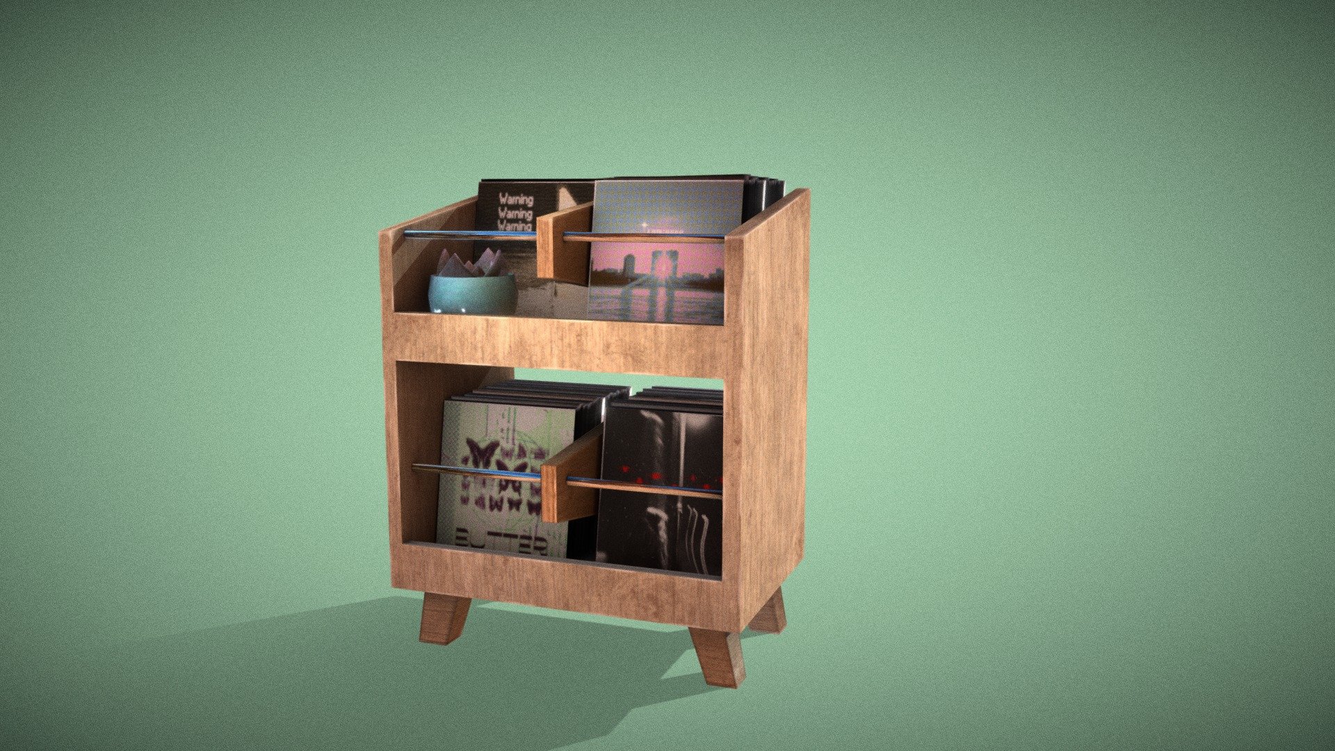 Record table - Download Free 3D model by nicolas_solo [cd3cd78] - Sketchfab