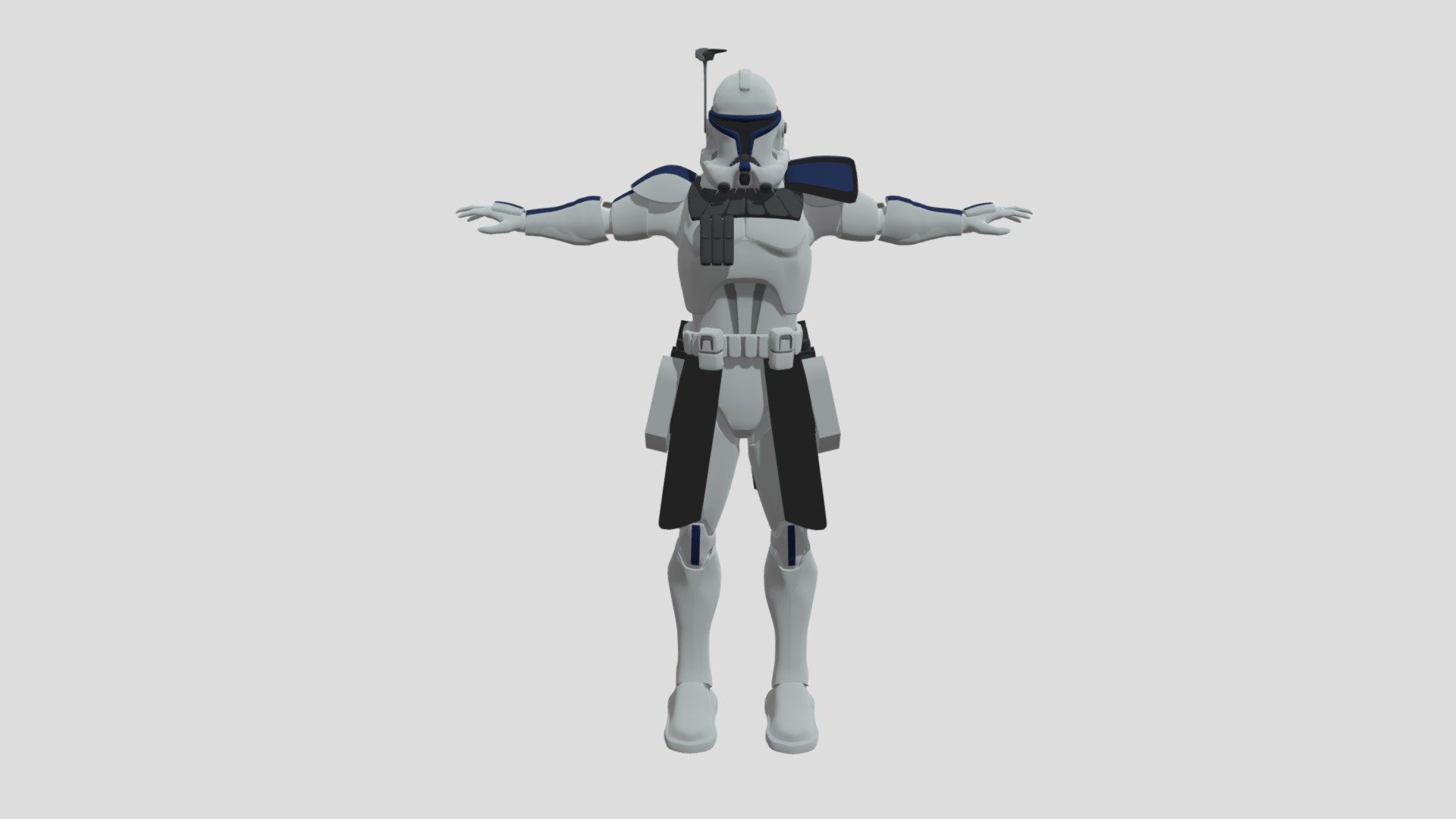 Clone Trooper Rex CT-7567 - Download Free 3D model by Ayan ...