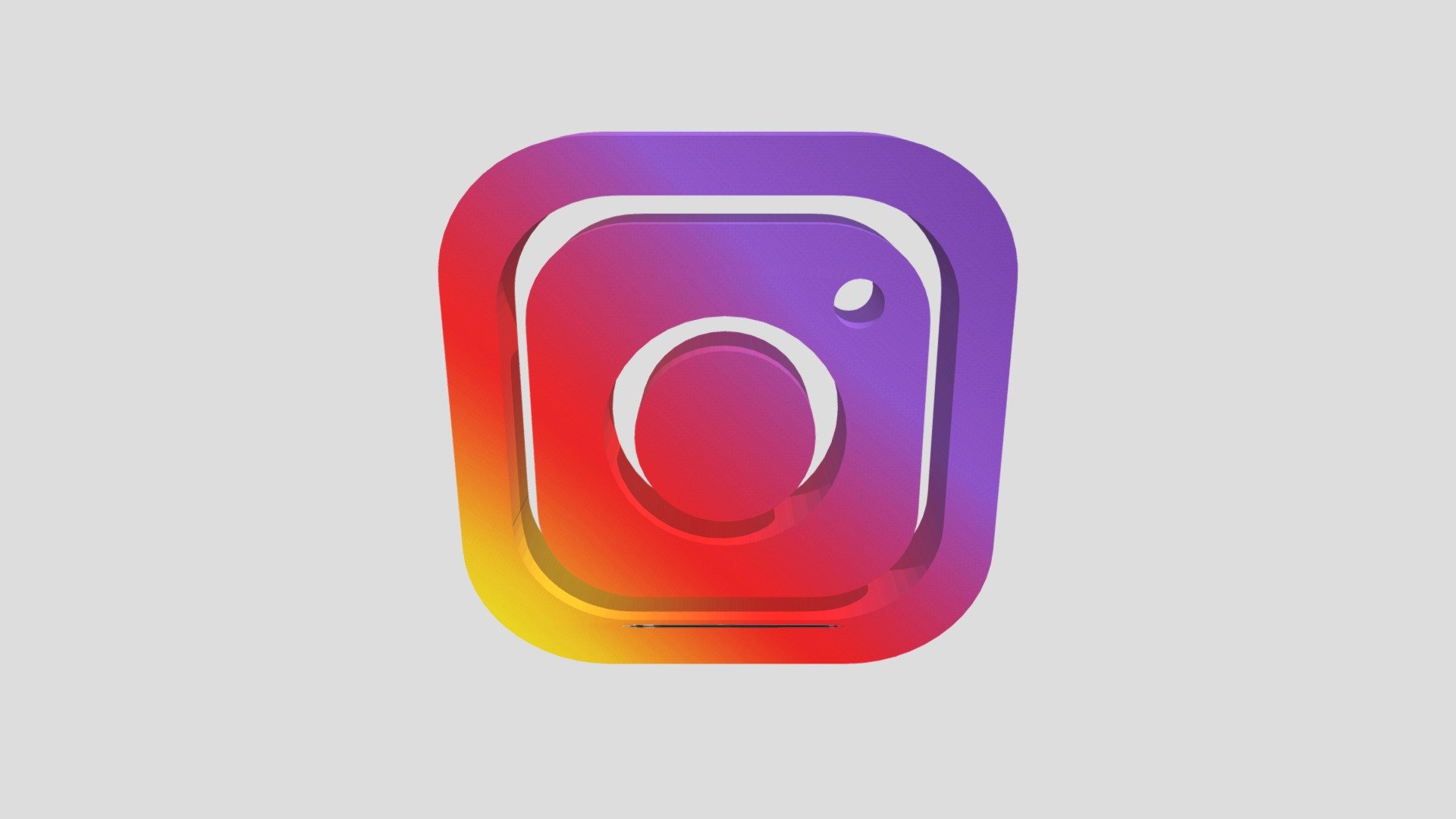 instagram - Download Free 3D model by darthrahuna [cd3cf2c] - Sketchfab