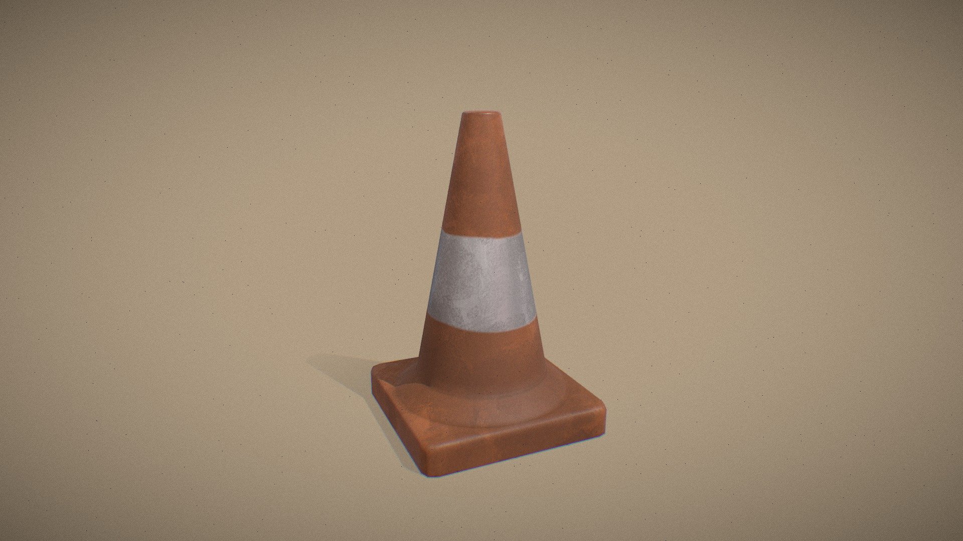 Traffic cone - 3D model by morganbengtsson [cd3d362] - Sketchfab