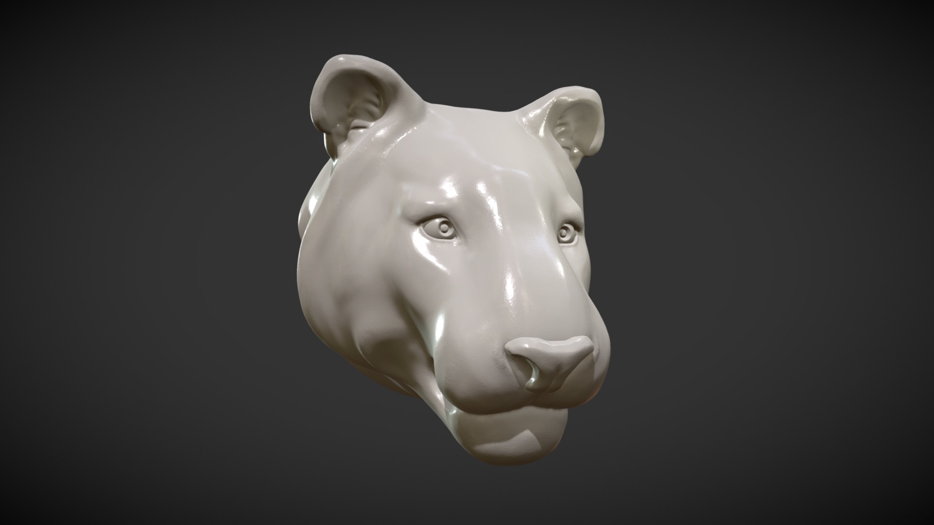 Tiger Head II - Buy Royalty Free 3D model by Skazok [cd3e35a ...