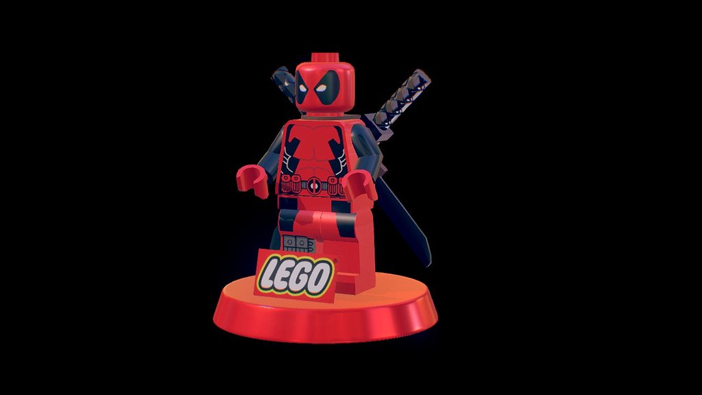 legodeadpool20 - 3D model by diegocabrera [cd41901] - Sketchfab