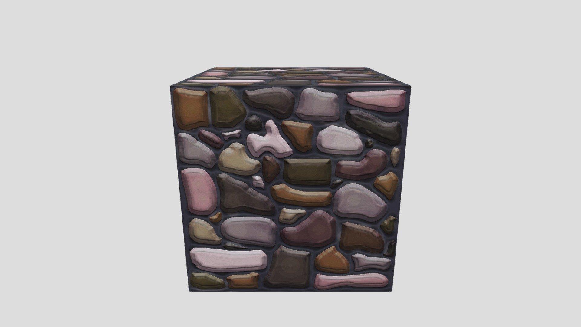 StoneCube - 3D model by Ellabellab0 [cd42d62] - Sketchfab