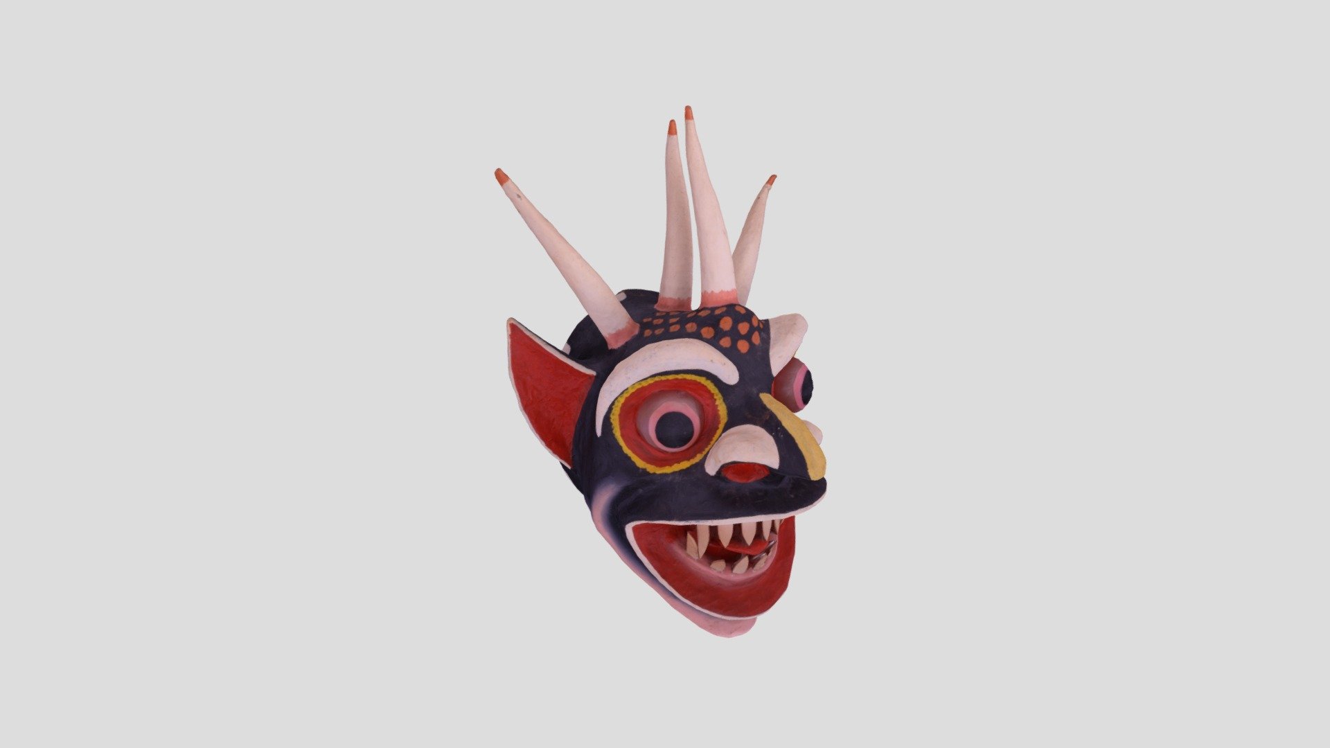 Devil Colon Carnival Mask - 3D model by UFDigitalCollections [cd43329 ...