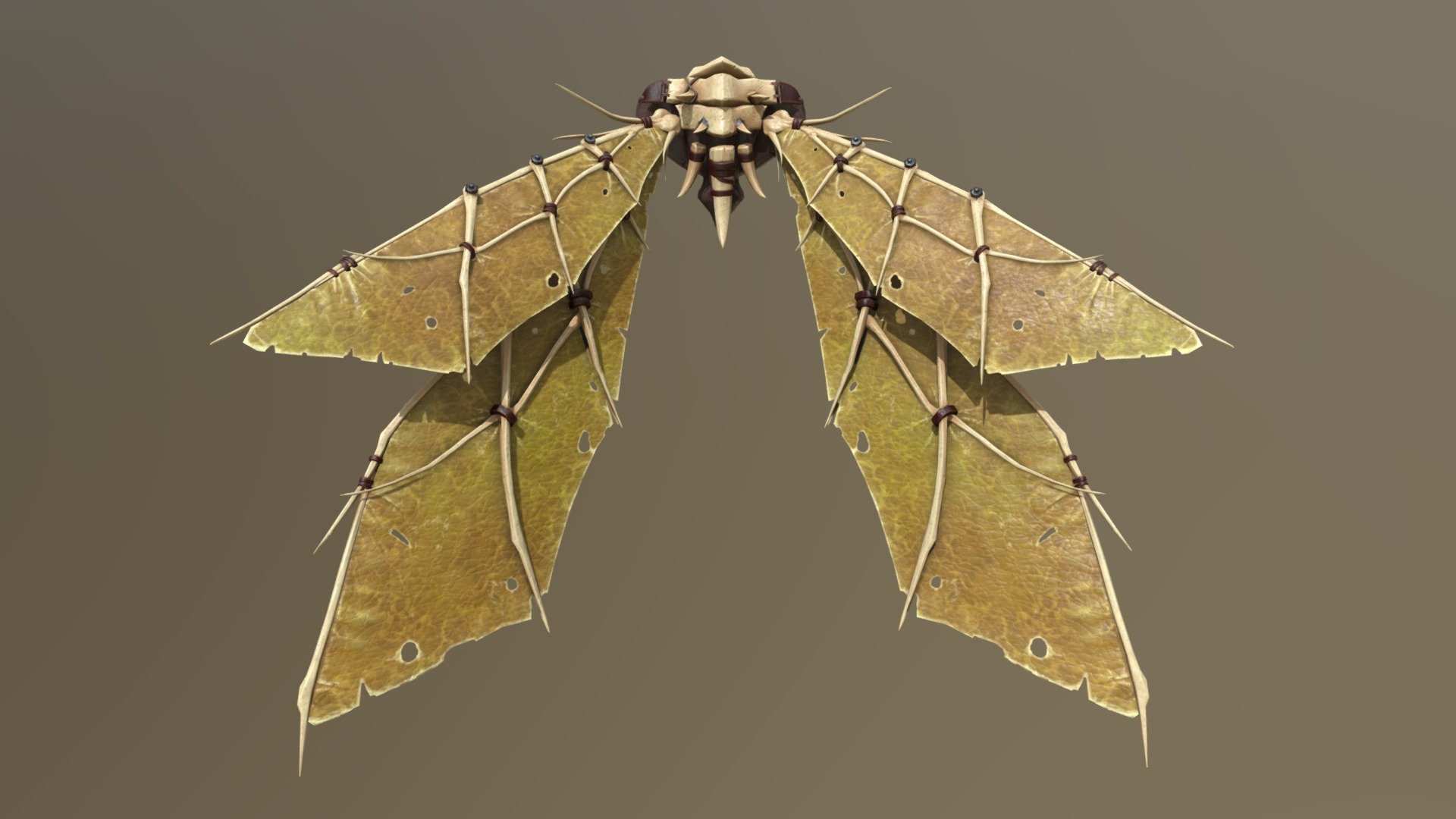 BoneWings - 3D model by GATS [cd44048] - Sketchfab