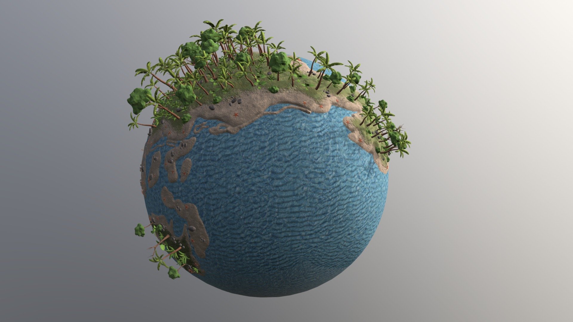 Trophical Planet_6 - 3D model by kewag.swiss [cd46150] - Sketchfab
