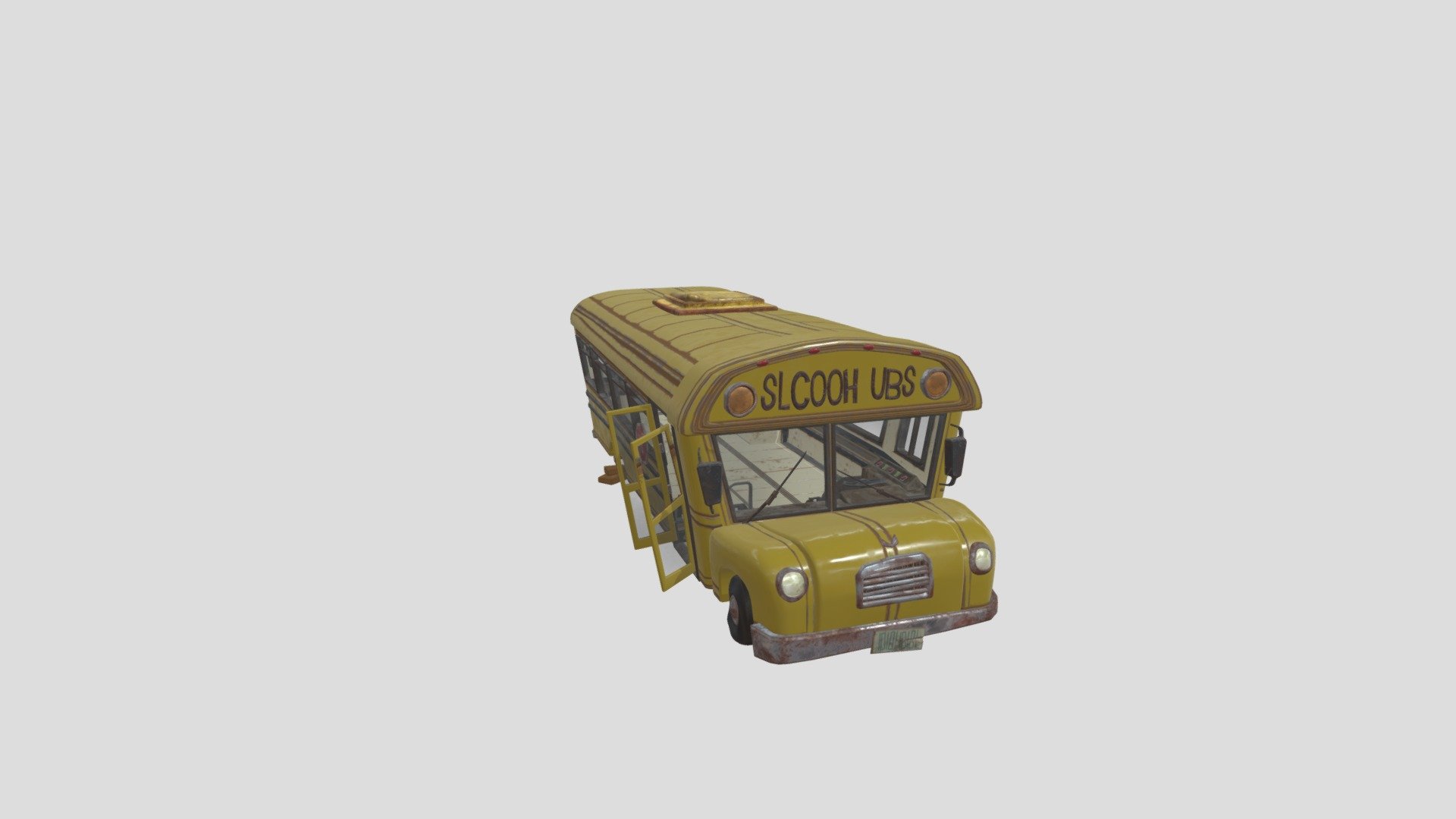 hello neighbor 2 school bus - Download Free 3D model by irons3th ...
