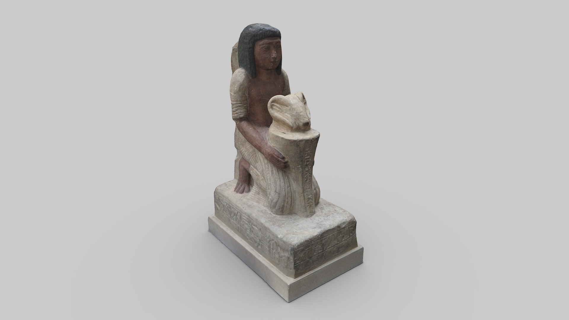 Statue of Paser - Download Free 3D model by artfletch [cd46385] - Sketchfab