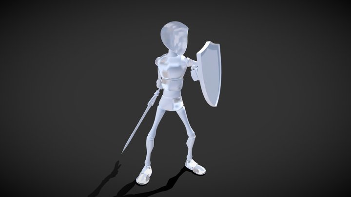 Walking-cycle 3D models - Sketchfab