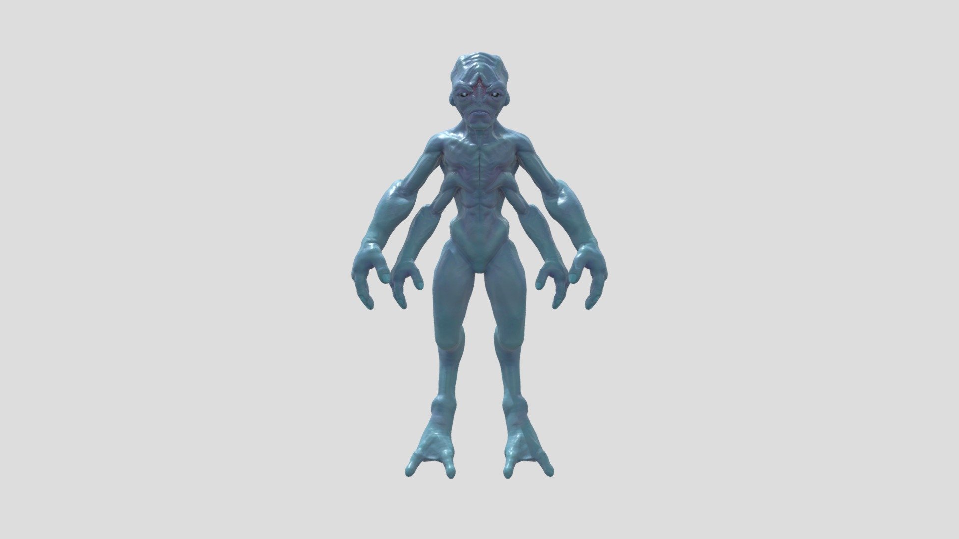 4 Armed Alien - Download Free 3D model by Brian Markowitz (@brianmrkwtz ...