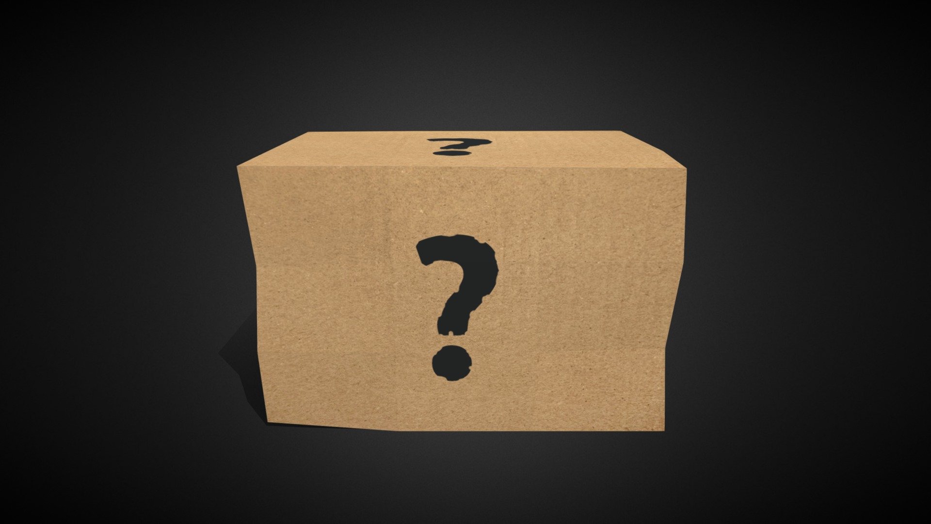 Mystery Box - Download Free 3D model by Toby_Kershaw [cd49bb8] - Sketchfab