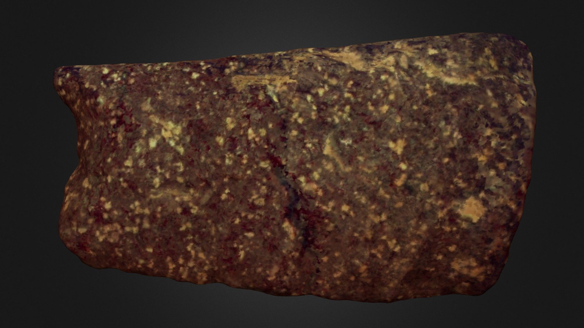 DdJf-9 Late Paleo Lanceolate Point Base - 3D model by Lakehead ...