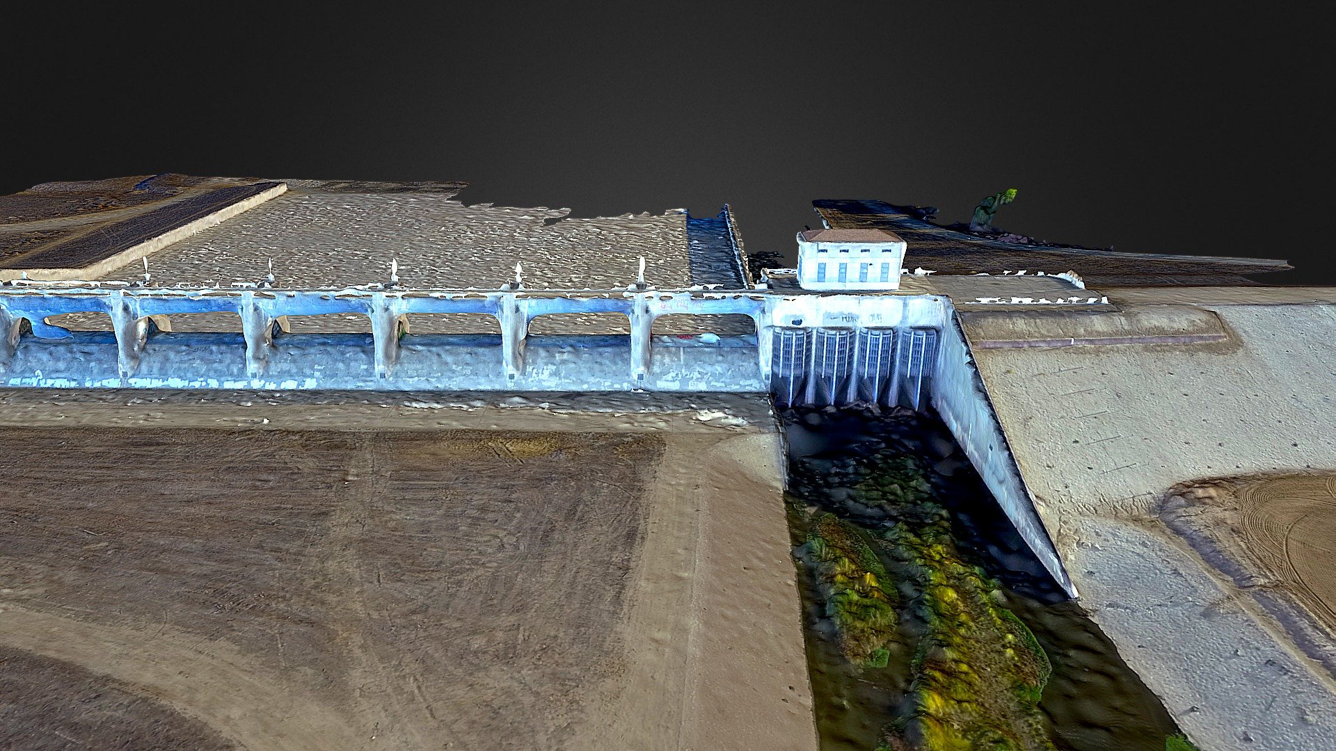 The sepulveda Dam new! - 3D model by Reach Aerial (@yousef_hamed ...