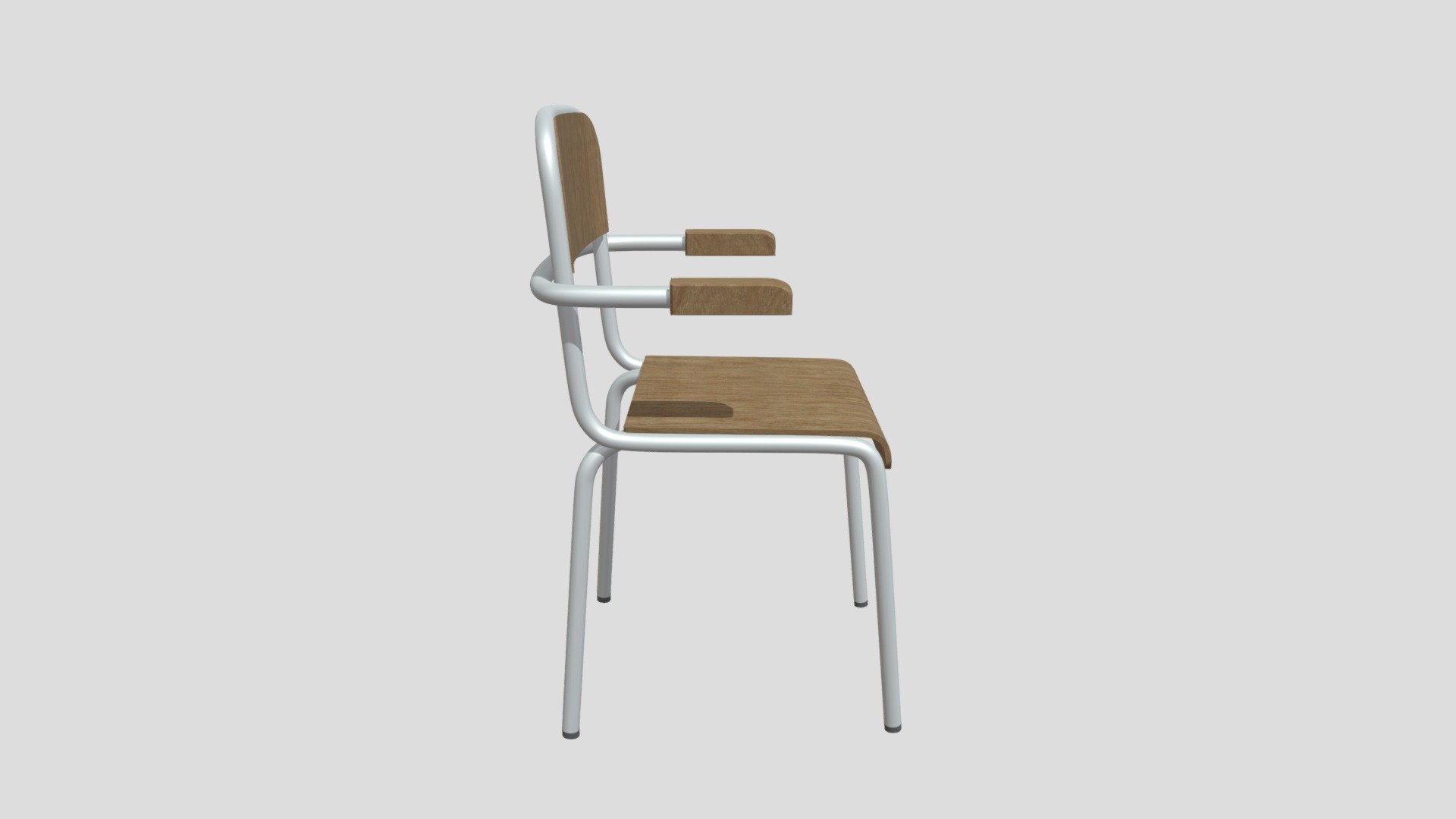 School armchair - Download Free 3D model by g33 [cd4a147] - Sketchfab