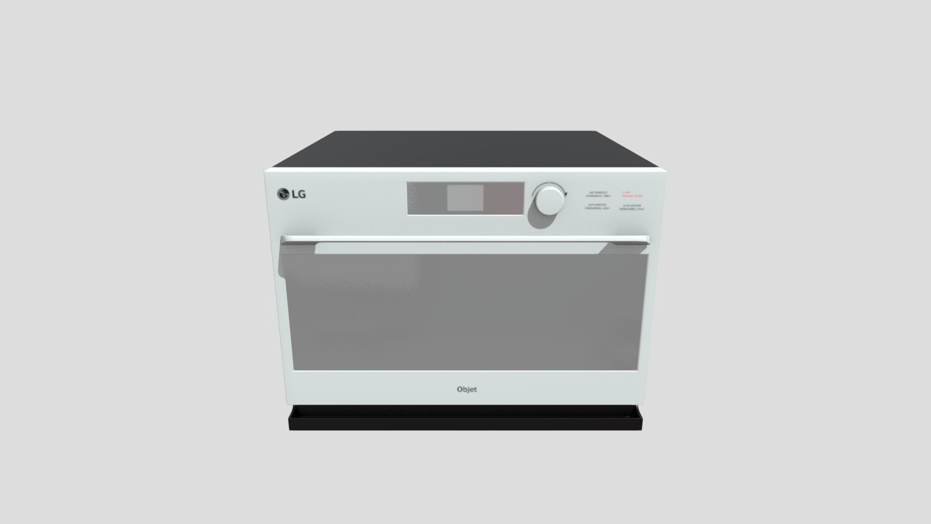 LG Objet Collection Light Wave Oven ML32EW1 - Buy Royalty Free 3D model by interior model ...