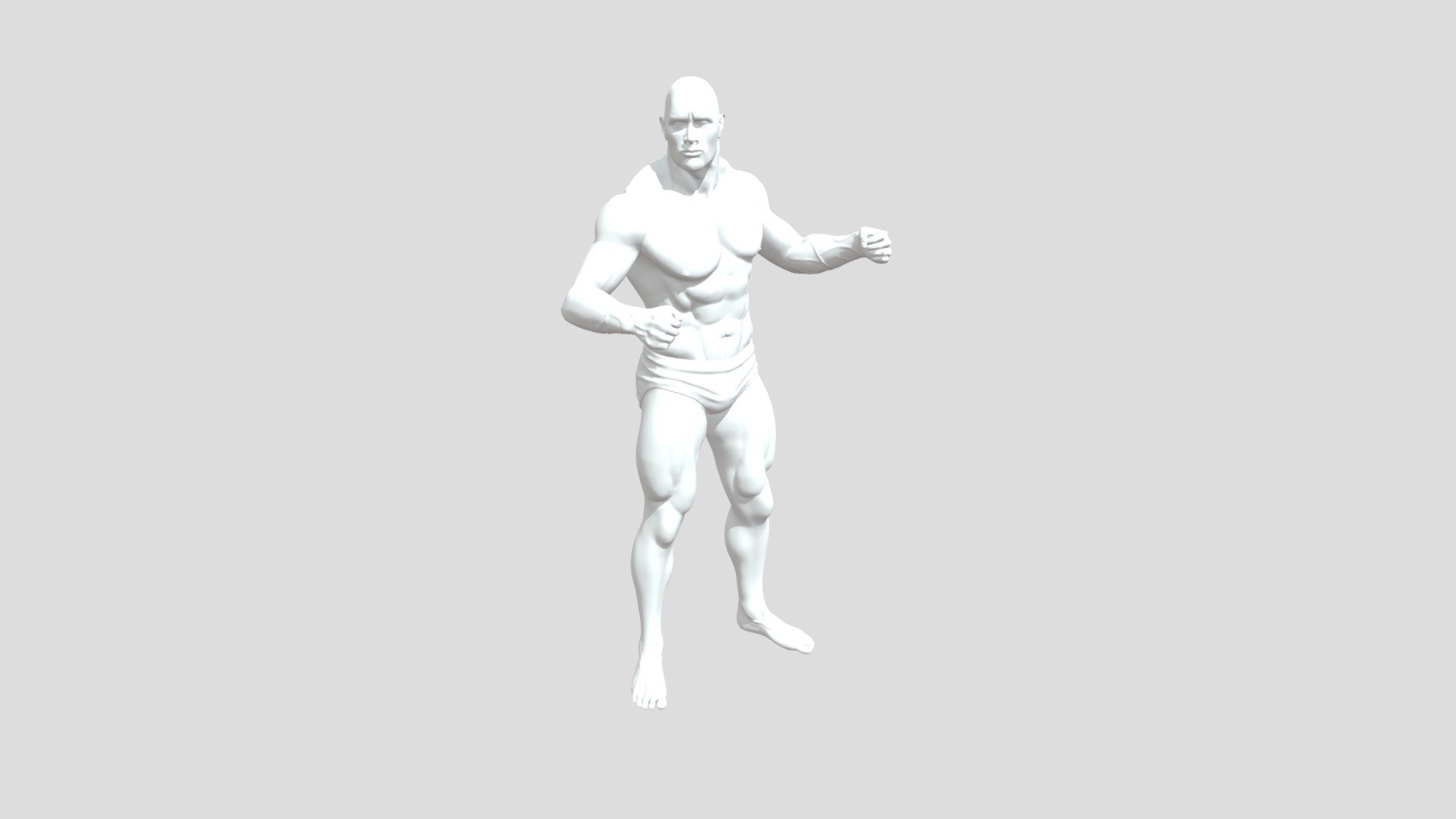 Dwayne Johnson - 3D model by davidboyadzhyan [cd4b8d0] - Sketchfab