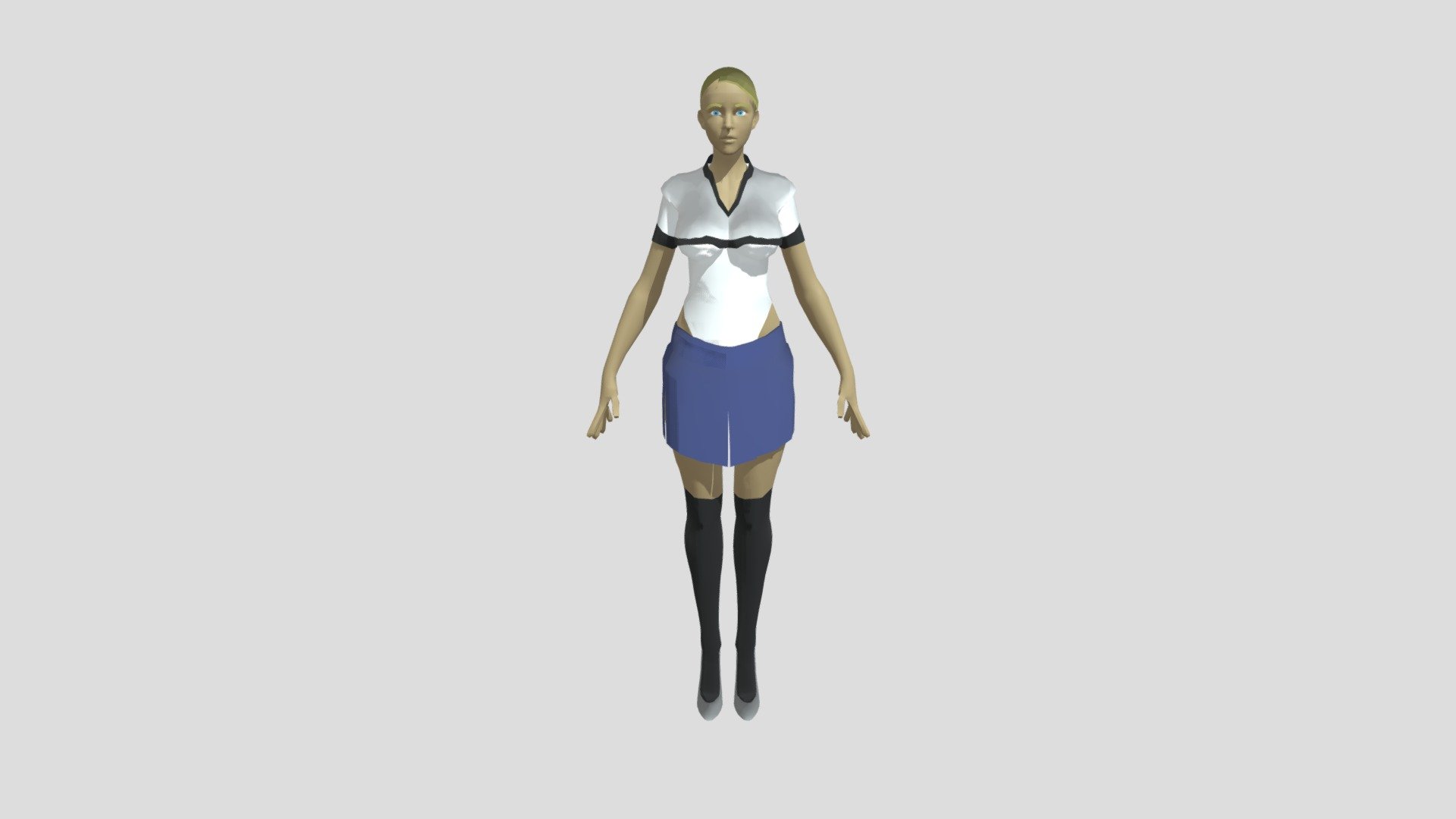 female playermodel - 3D model by Jeremyin3D (@earth2jeremy) [cd4d8ed ...