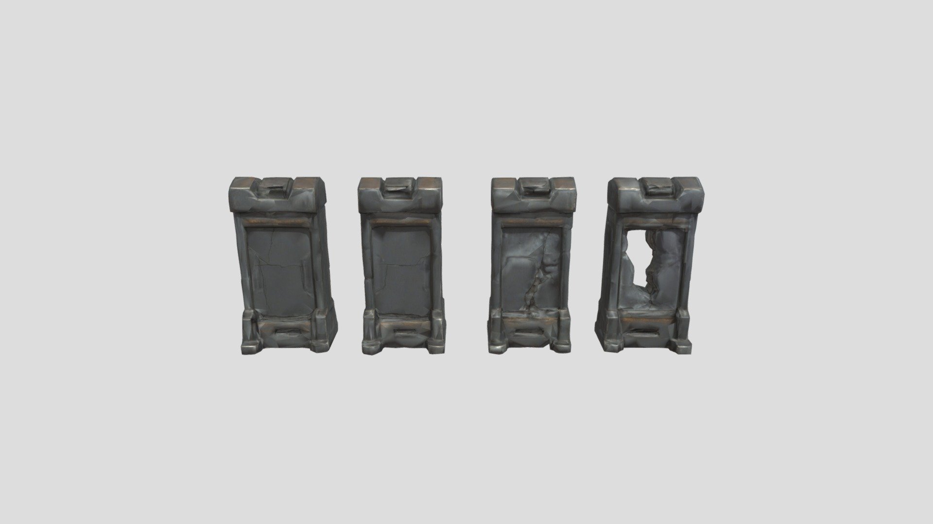 Decay Stages, #PBR# - Download Free 3D model by yronthal [cd504c9 ...