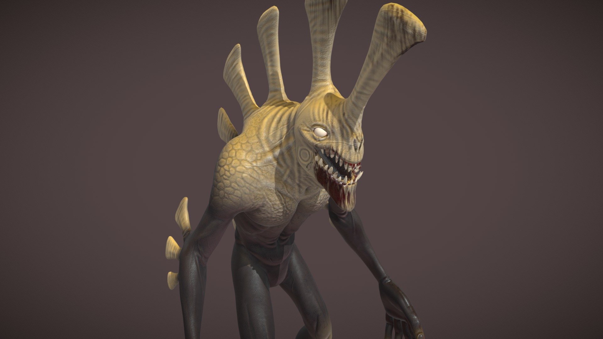 Evil Mohawk Sculpt Pose - 3D model by AndréaC (@Rensuuta) [cd50d9b ...