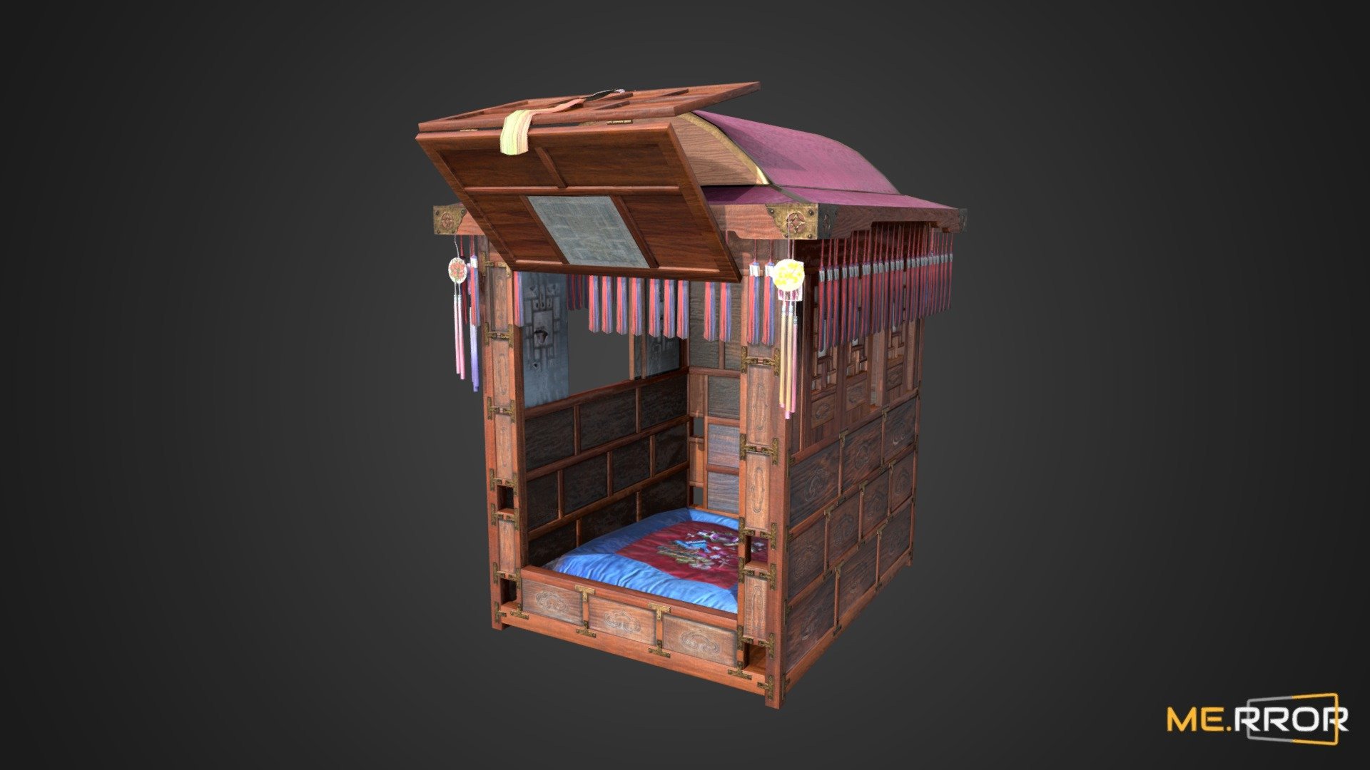 [Game-Ready] Korean Palanquin - Buy Royalty Free 3D model by ME.RROR ...