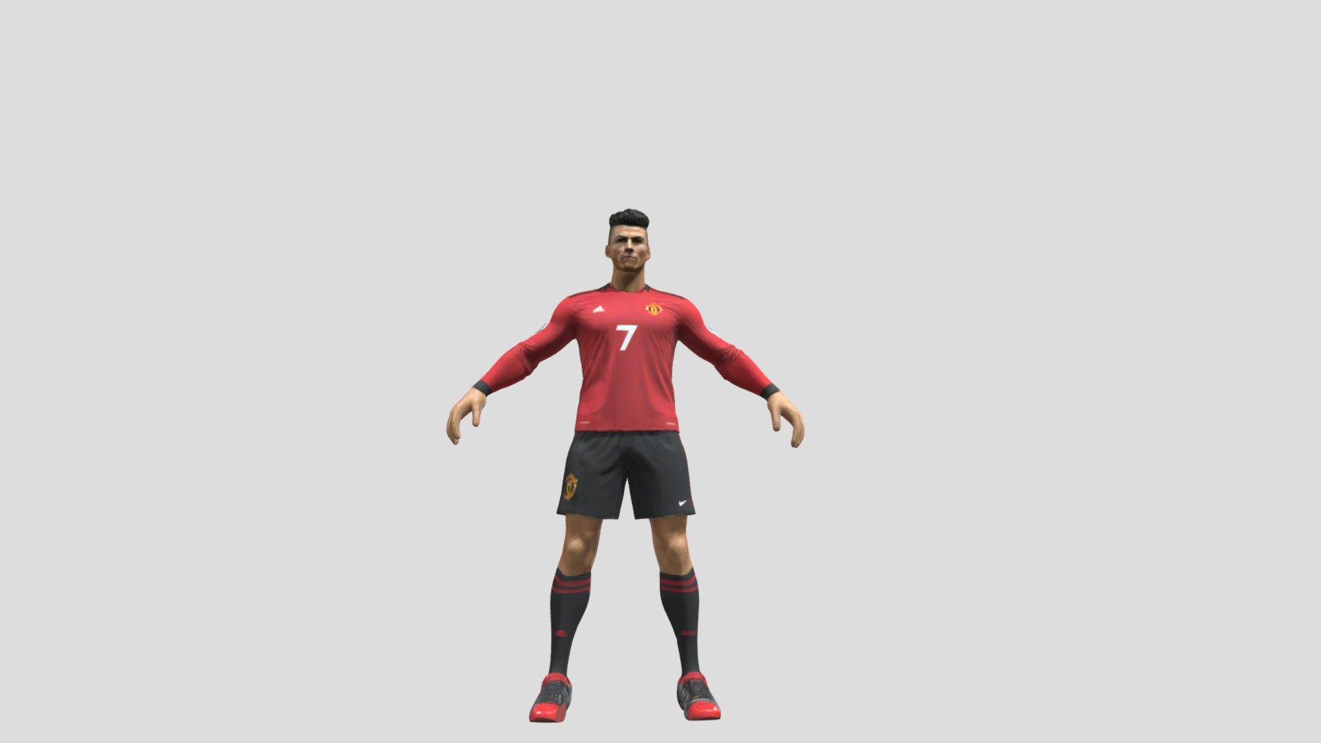Cristiano Ronaldo Doing Top Rock - 3D model by The VN Education ...