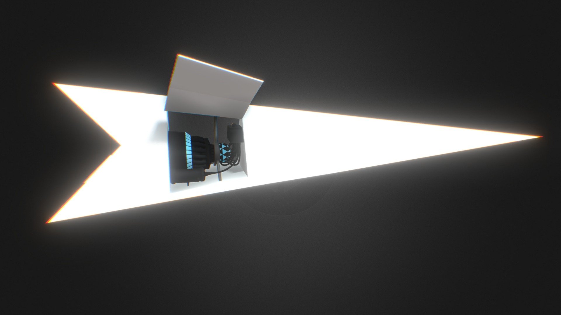 Warp Arrow - 3D model by luciferum3392 [cd525d6] - Sketchfab