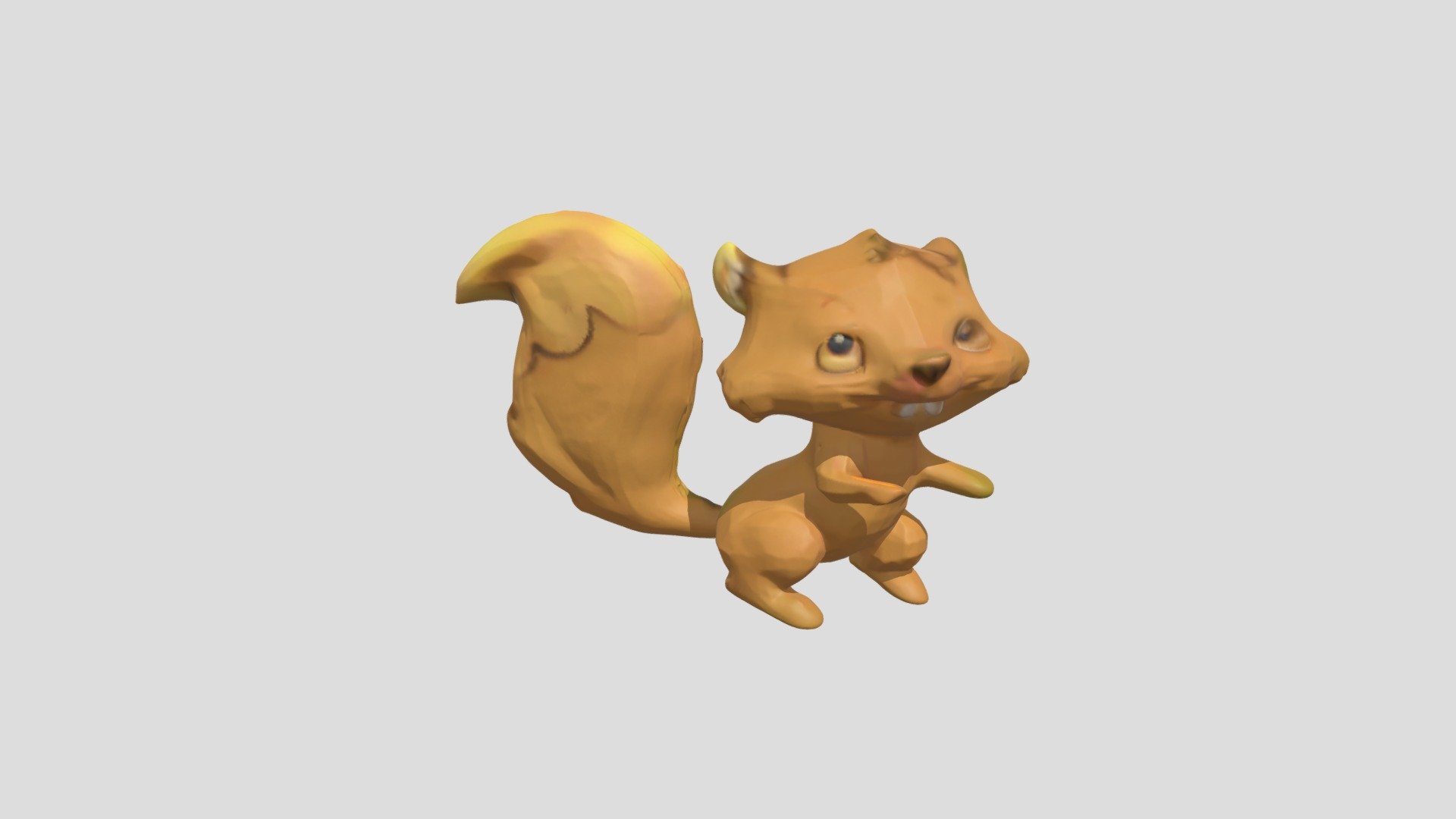 Squirrel - Download Free 3D model by jackiebatteau [cd52ad0] - Sketchfab