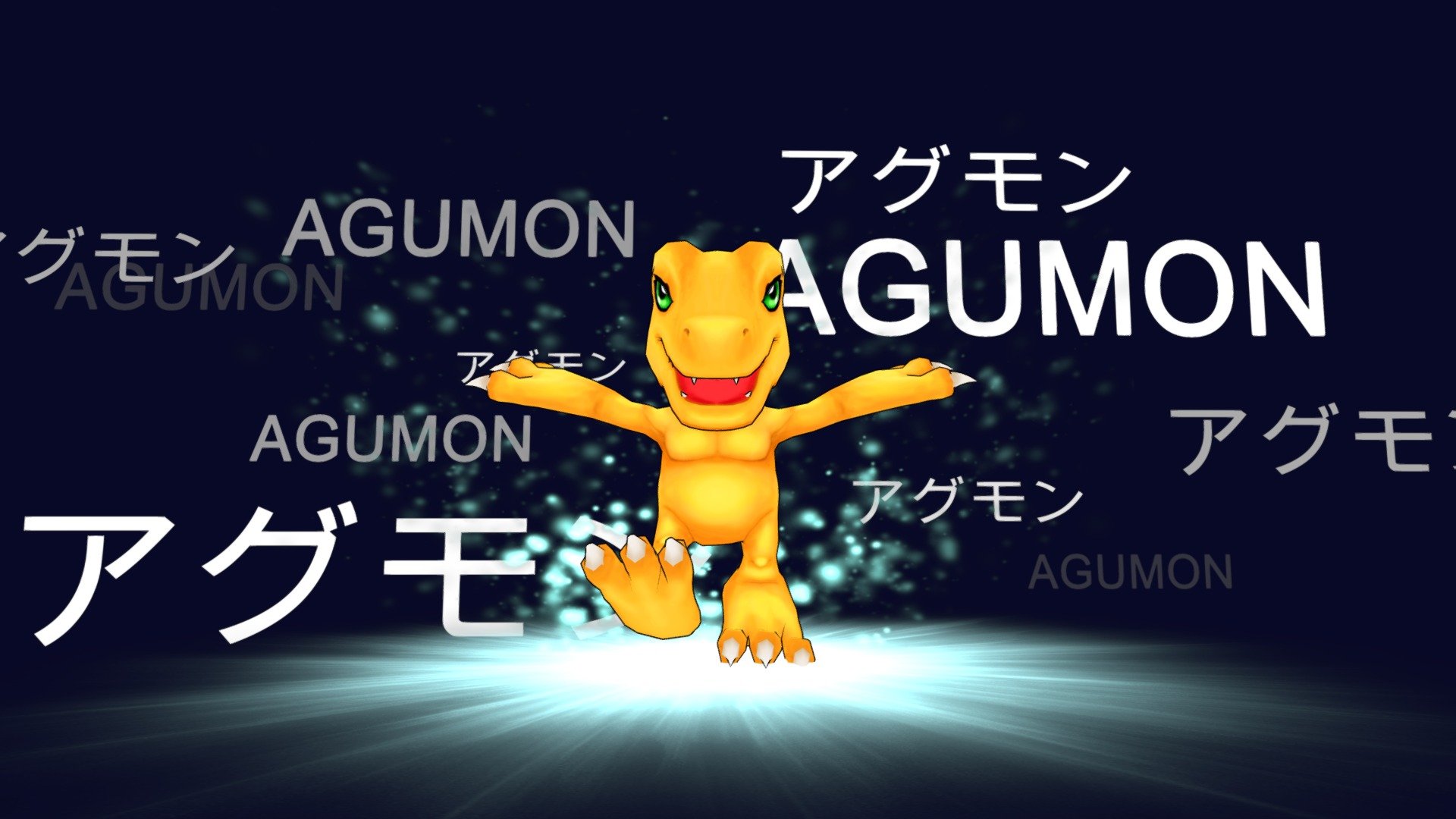 Digimon - Agumon - 3D model by christina93 (@whangpingping) [cd532ac ...