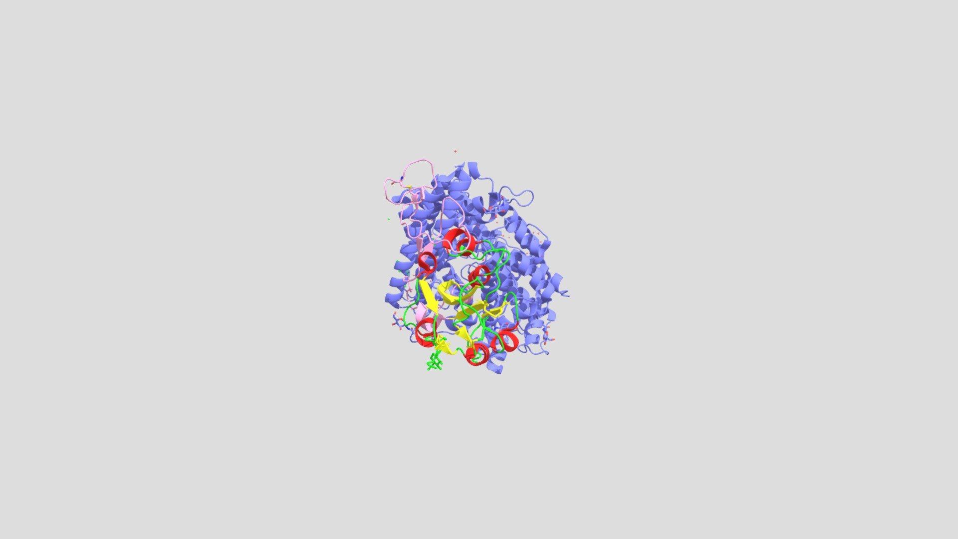 6M0J spike viral and human ACE2 receptor - 3D model by YiZhou [cd552ce ...