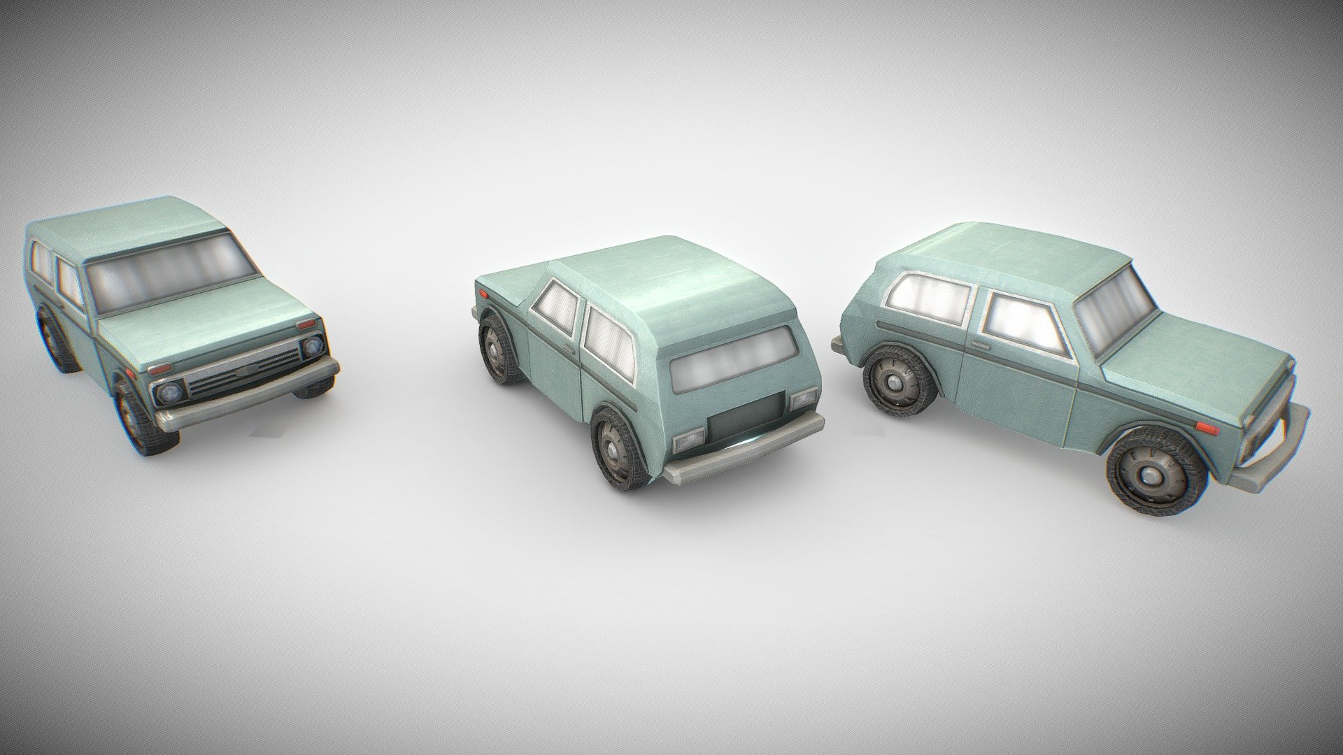 General Realistic Utility Truck 1 - Buy Royalty Free 3D model by ...