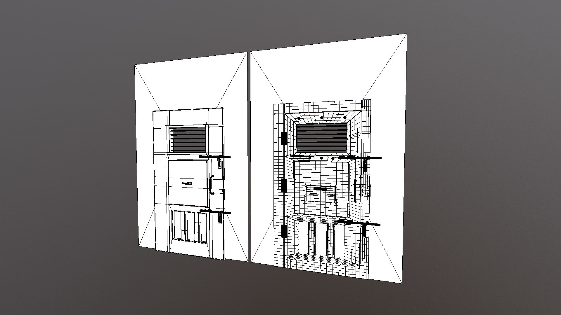 Cell Doors - 3D model by Joe28 [cd59501] - Sketchfab