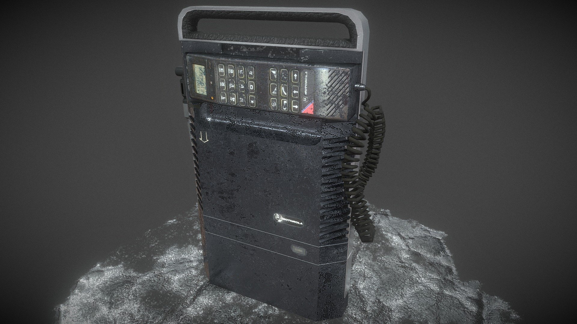 Motorola PRX-C451 Cell Phone - Download Free 3D model by Miguel Adão ...