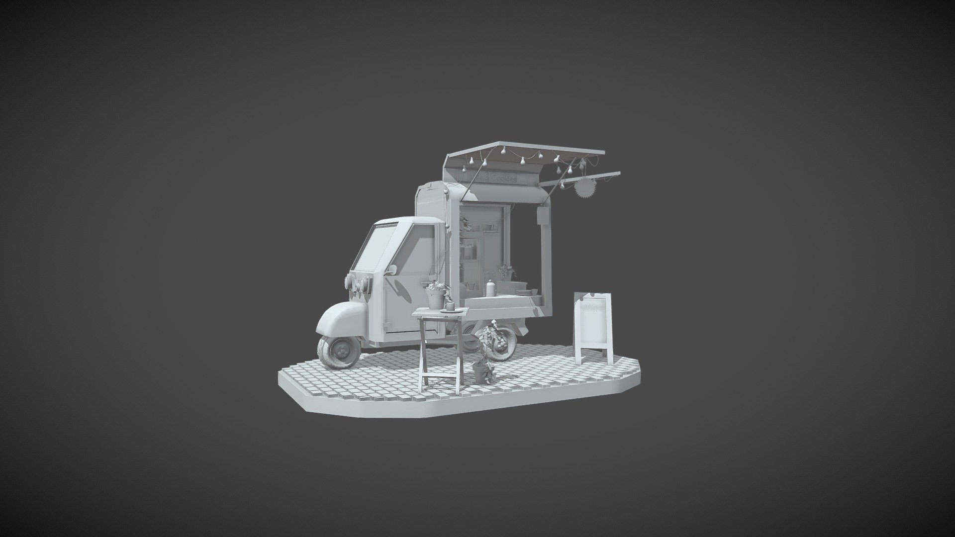 Food truck - 3D model by Alise (@Apila) [cd5b798] - Sketchfab