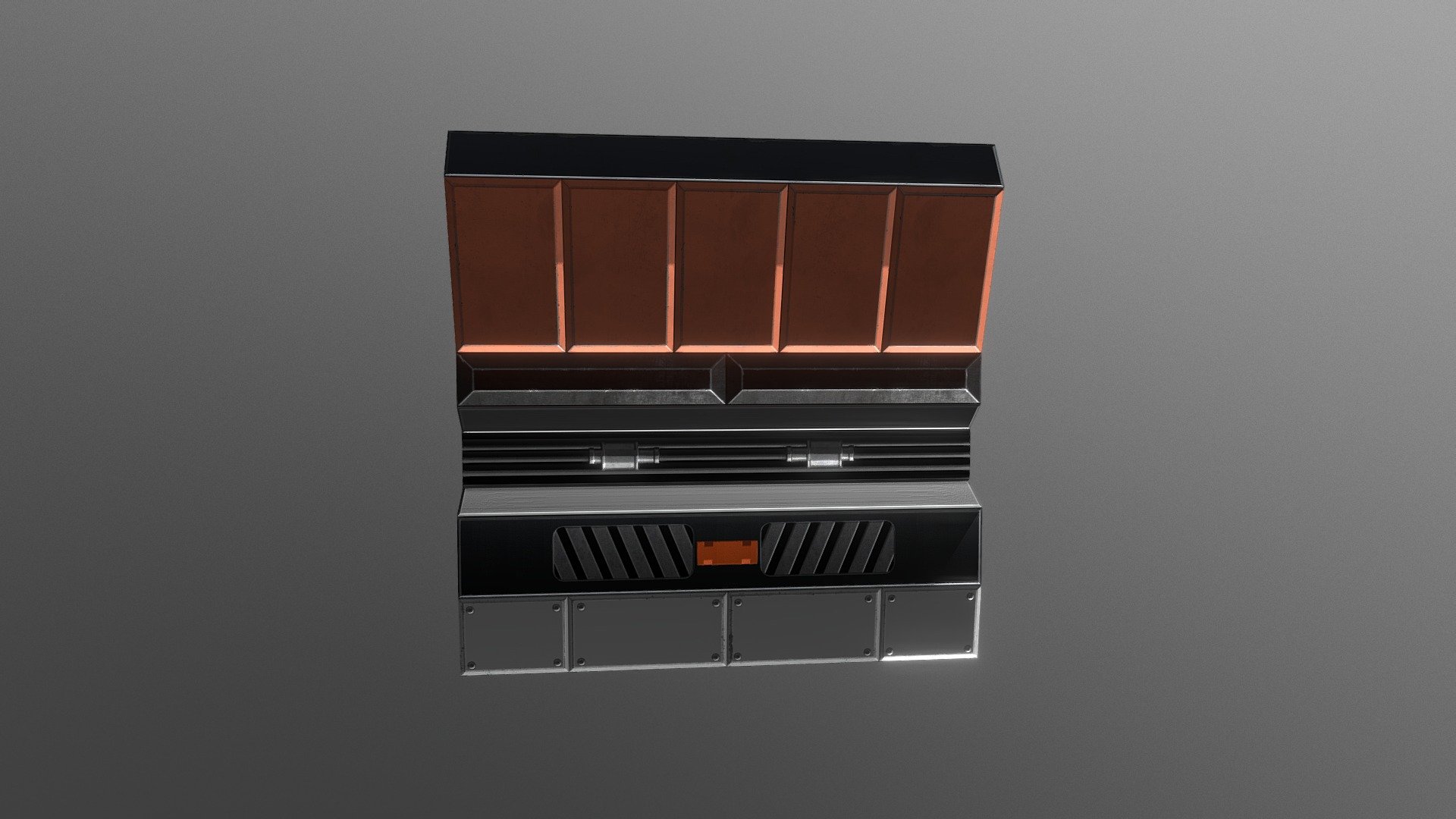 Scifi Wall (Modular textures) - 3D model by Pwinstone [cd5c59e] - Sketchfab
