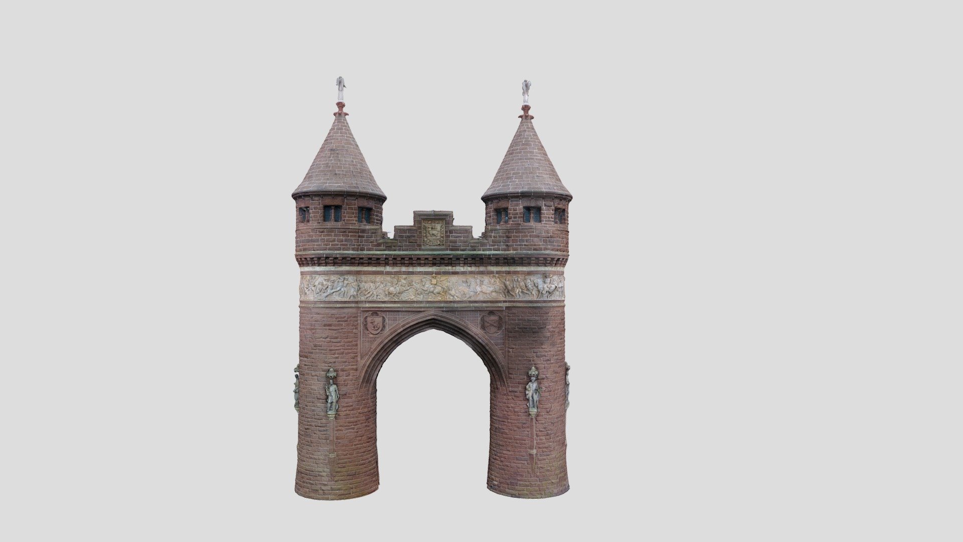 The Soldiers and Sailors Arch, Hartford, CT - 3D model by Trident ...
