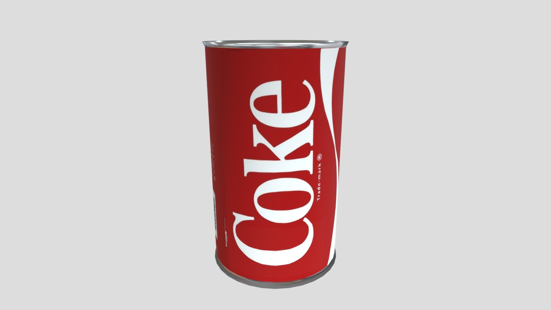 Realistic 1980s COKE - Download Free 3D model by MIKE VFX27 ...