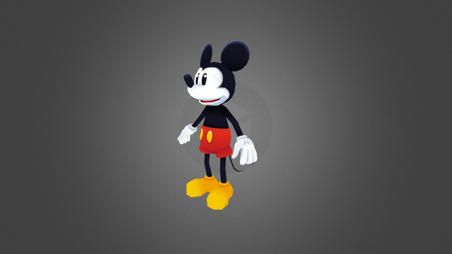 Mickey - 3D model by Damien Corrado (@madPXL) [cd5e5e1] - Sketchfab