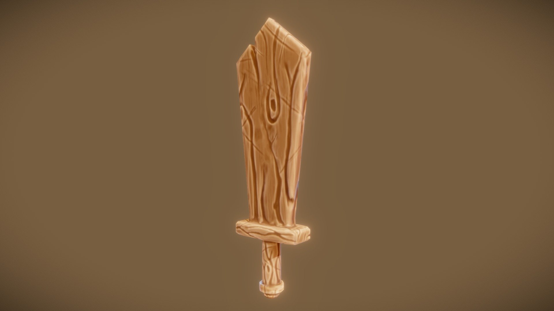 Stylized_Wooden_Training_Sword - 3D model by greg.bravado [cd5f051 ...