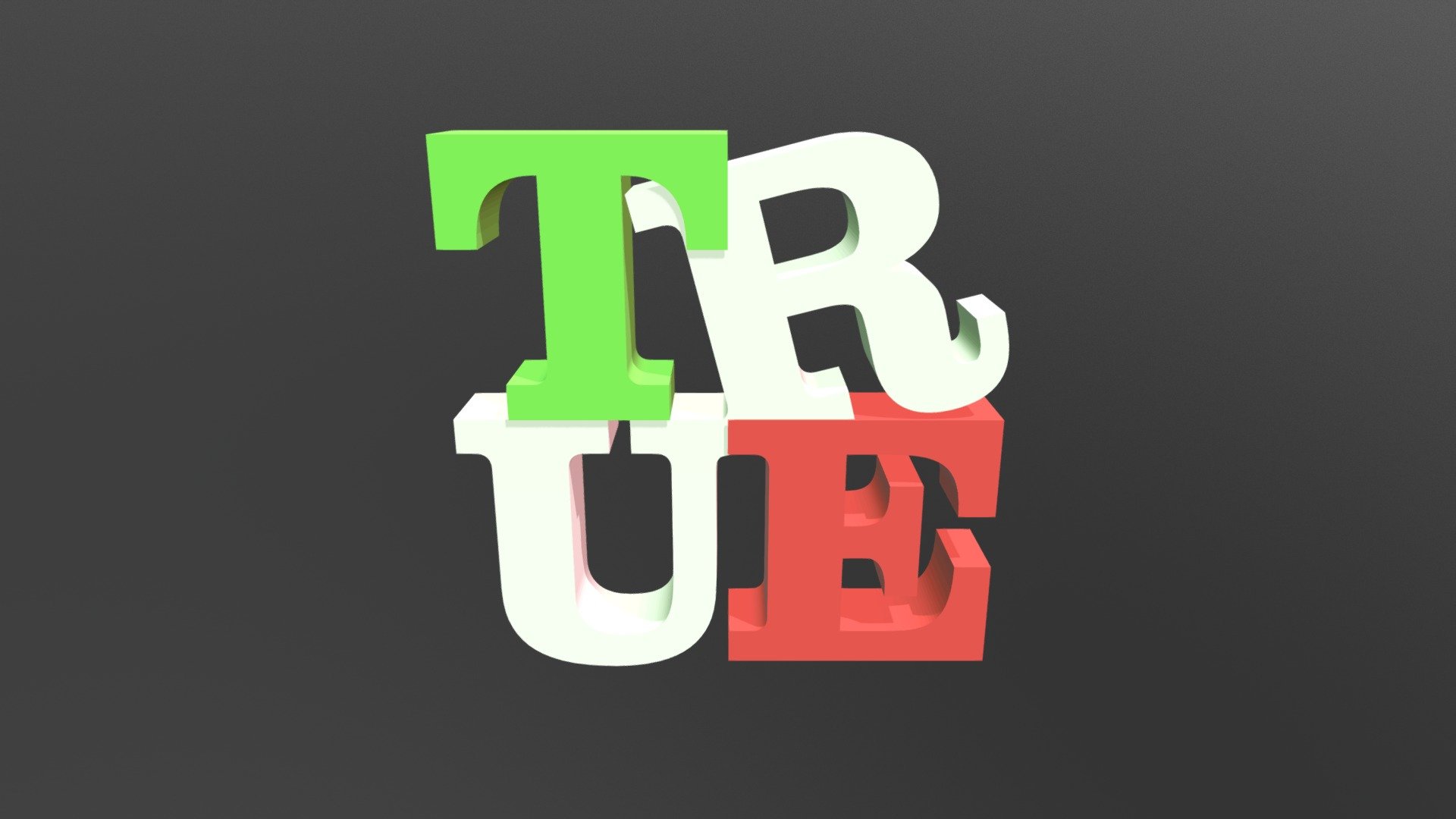TRUE - 3D model by Adam Afzali (@adamafzali) [cd5f772] - Sketchfab