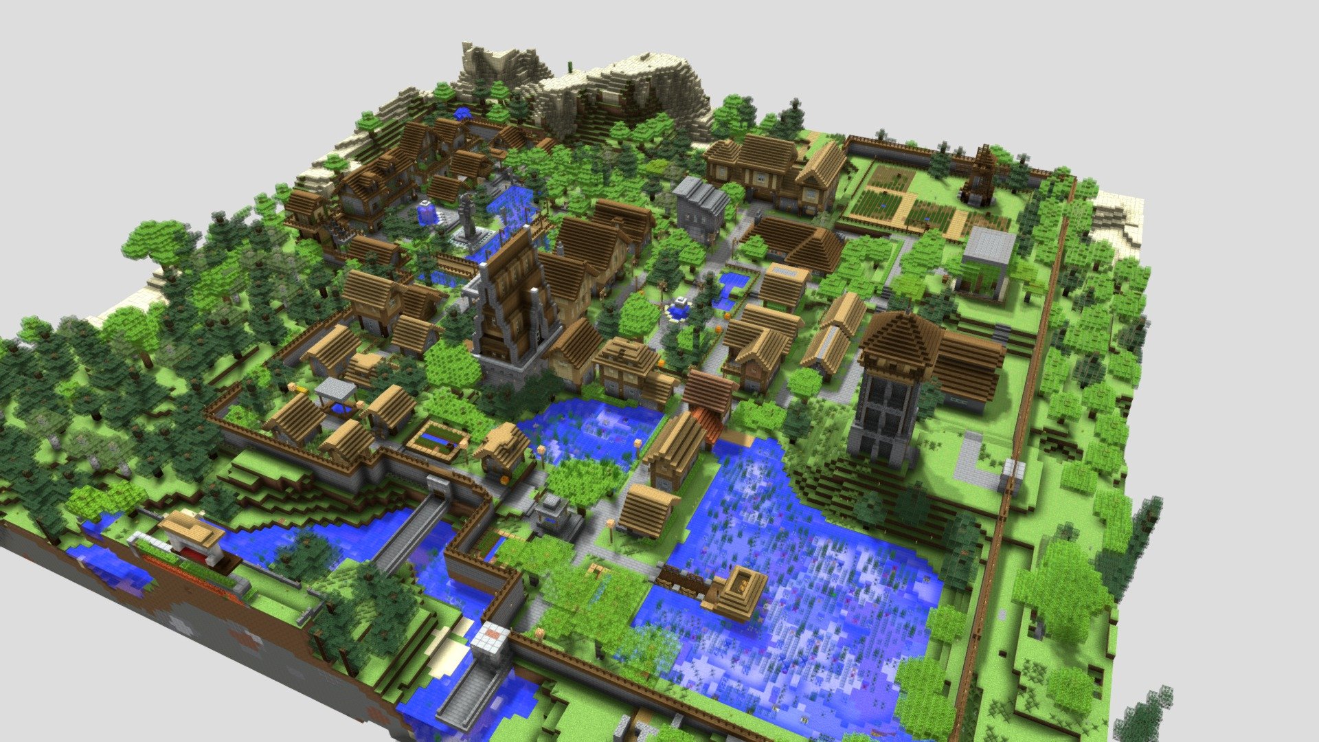 Konoha - Copy - 3D model by lachito26 [cd605e6] - Sketchfab