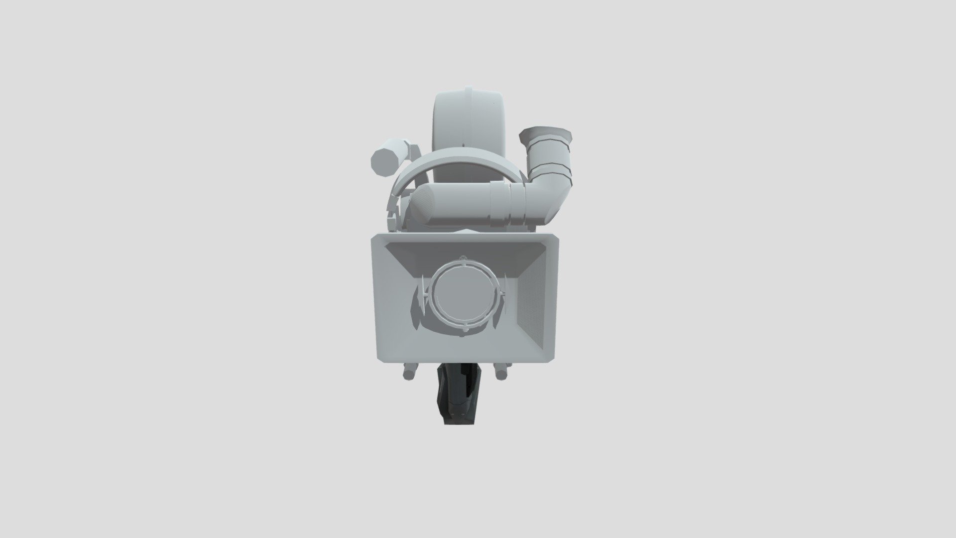 Up Large Cameraman Head - Download Free 3D model by Freaky Gamer ...