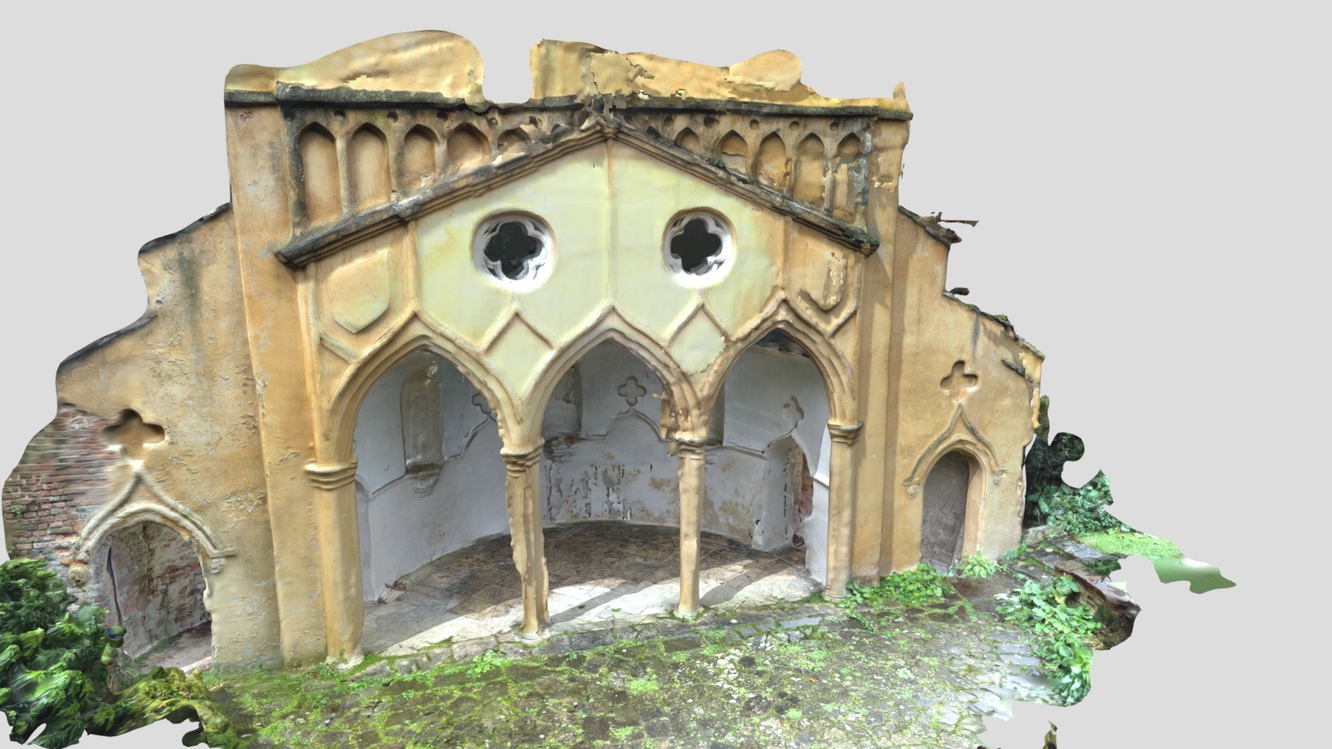 Folly at Minories, Colchester. PolyCam version. - Download Free 3D ...