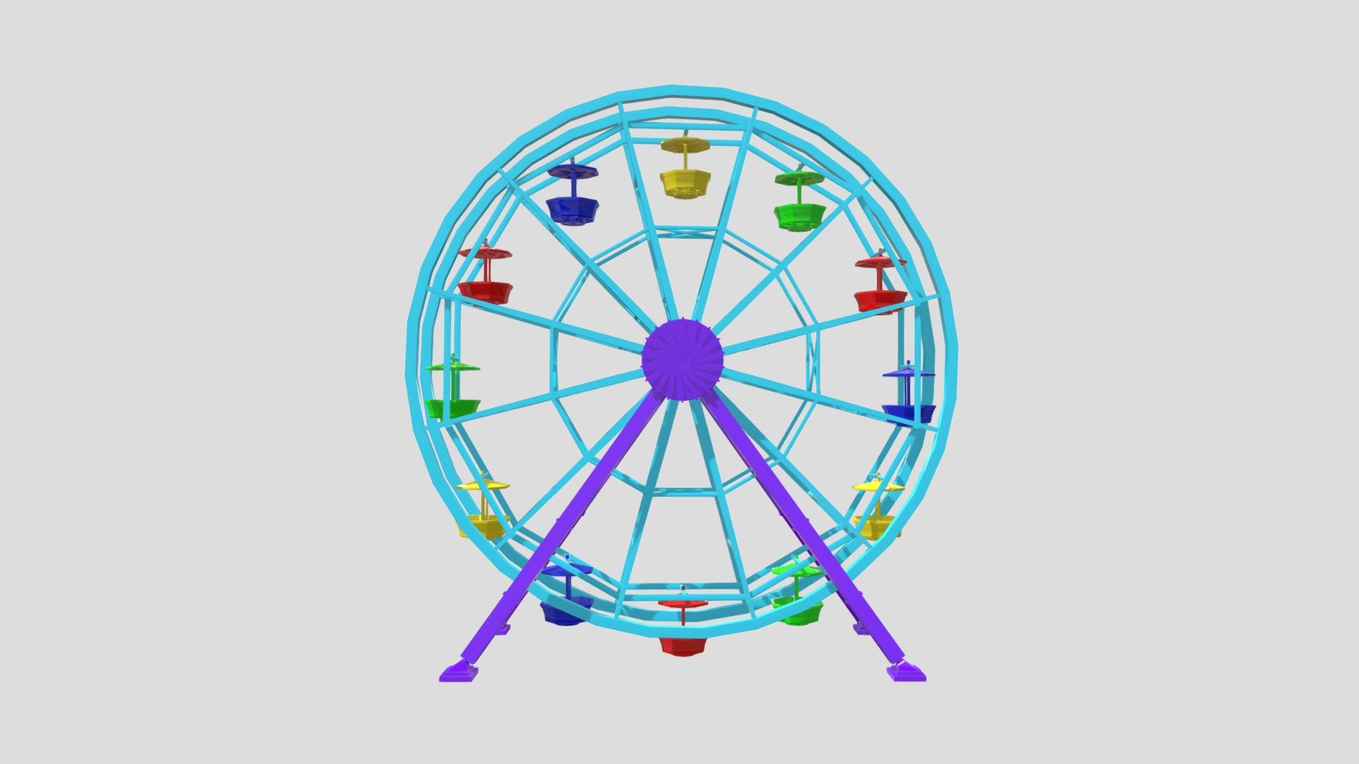Ferris wheel - Download Free 3D model by Baileyboy2009 ...