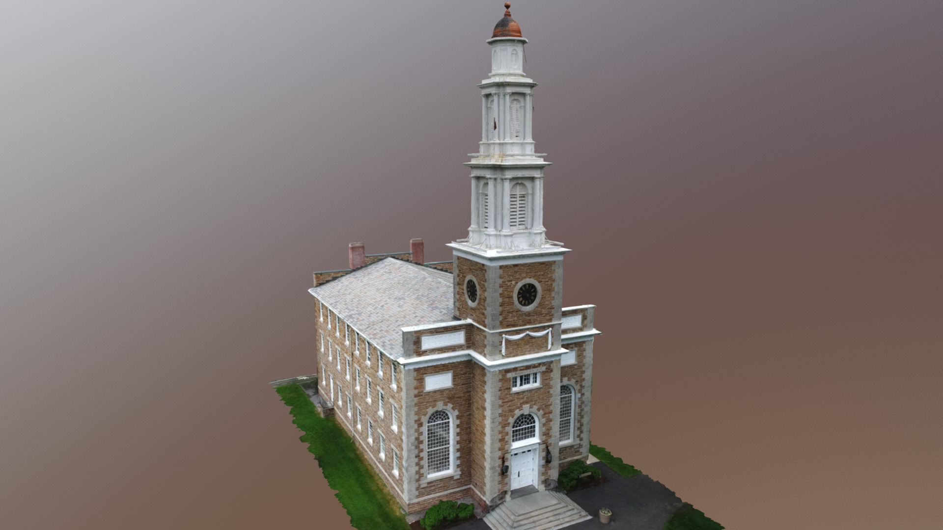 Hamilton College - Chapel Tower - 3D model by MCWB Architects (@mcwb ...