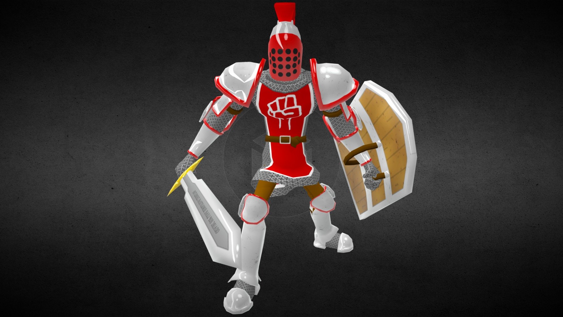 Red Knight 2 - 3D model by Raul B. Gutierrez (@RaulBartolomeiGutierrez ...